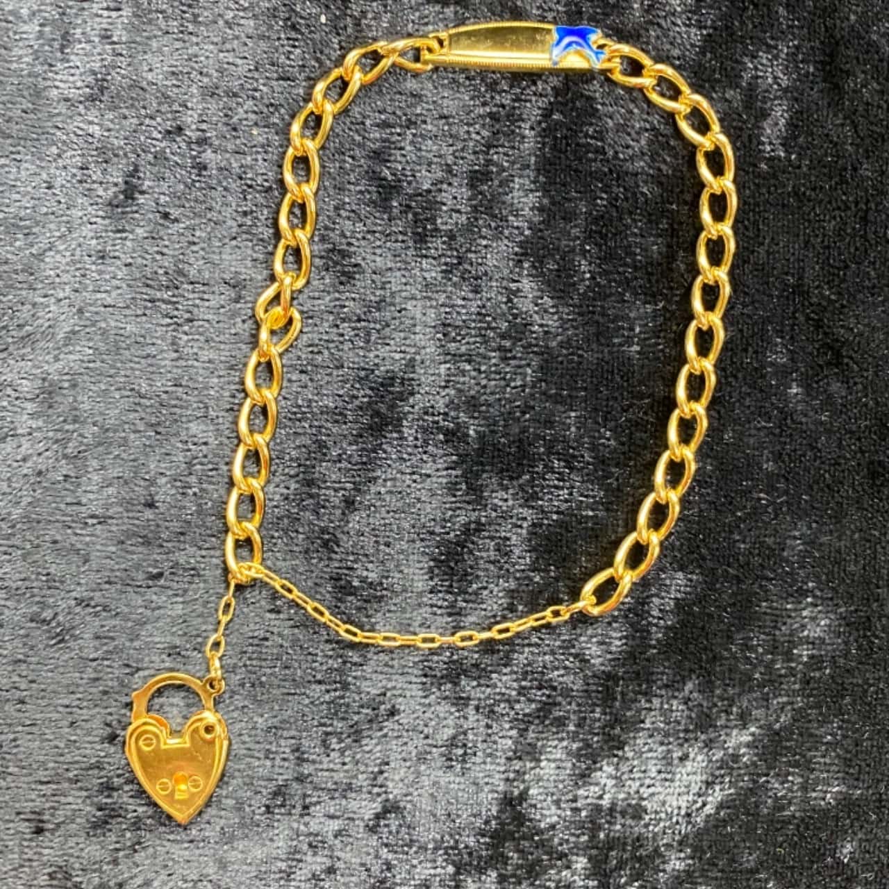 Goldmark Jewellers Womens Blue bird Bracelet Gold (s)