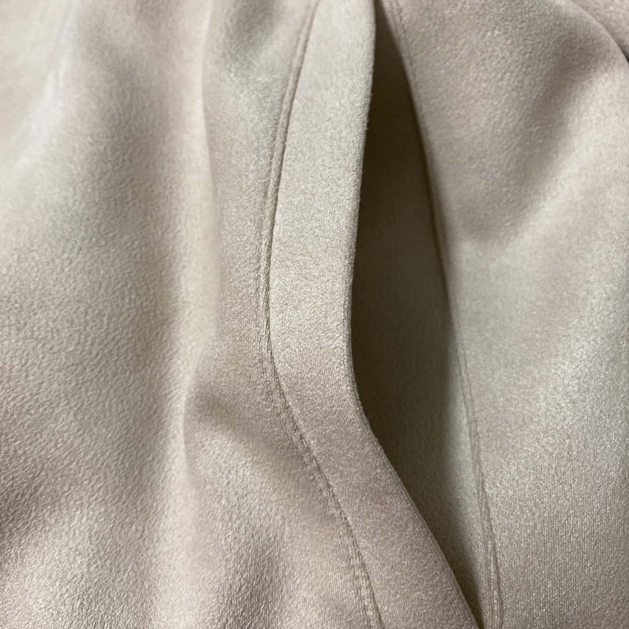 Zara Mens Size 38 Beige Faux Suede