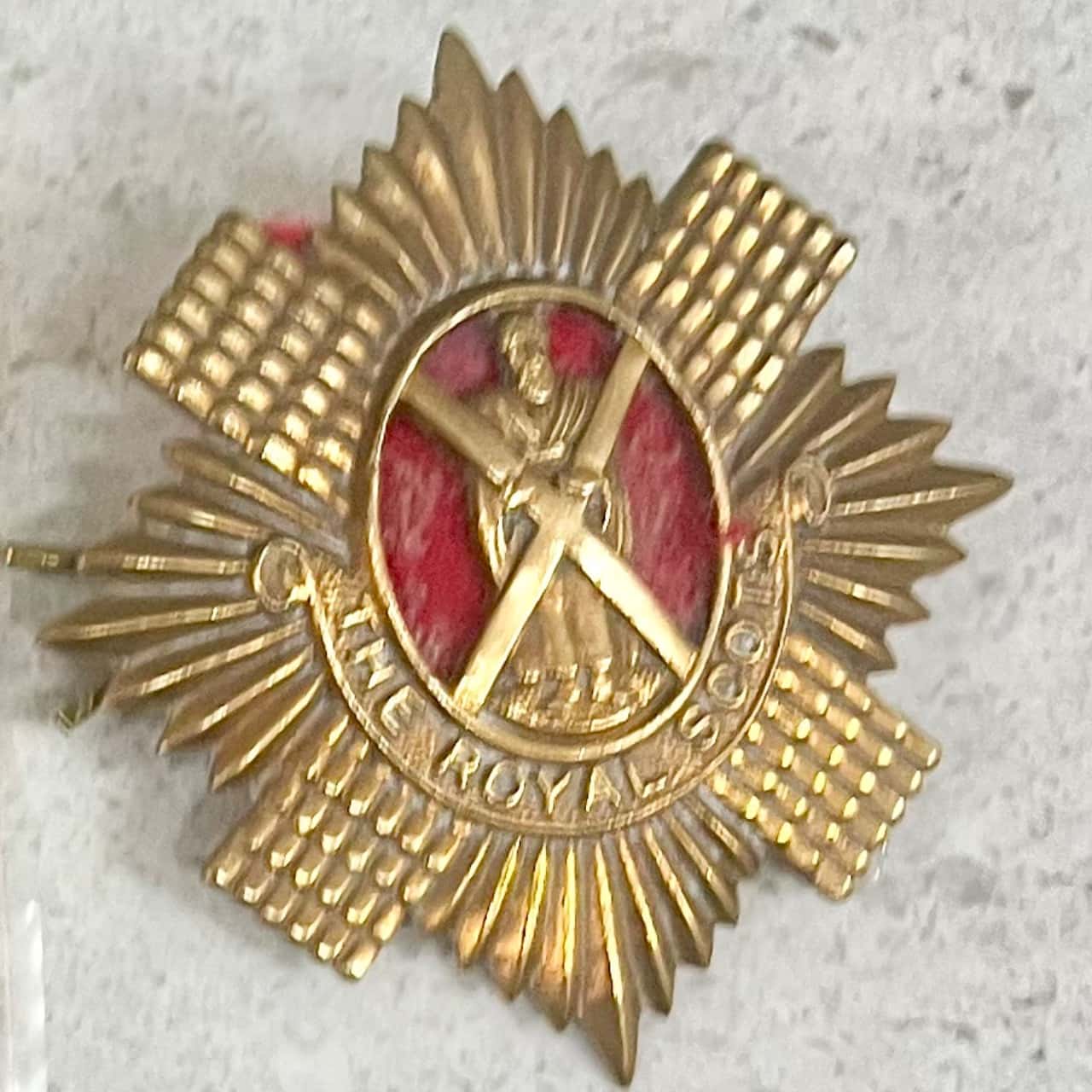 2nd Royal Scot’s Greys Guards Regiment Badge 1916-1919