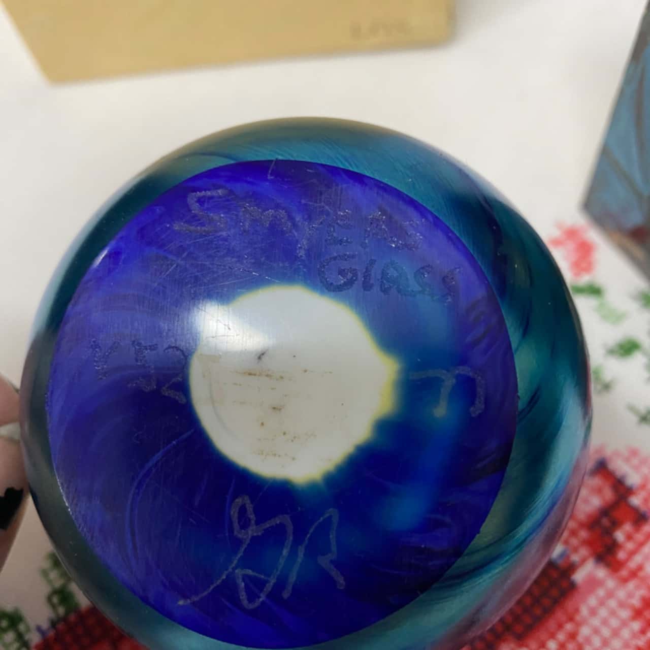 Crystal Prisms Eric Sinizer Signed Paperweight