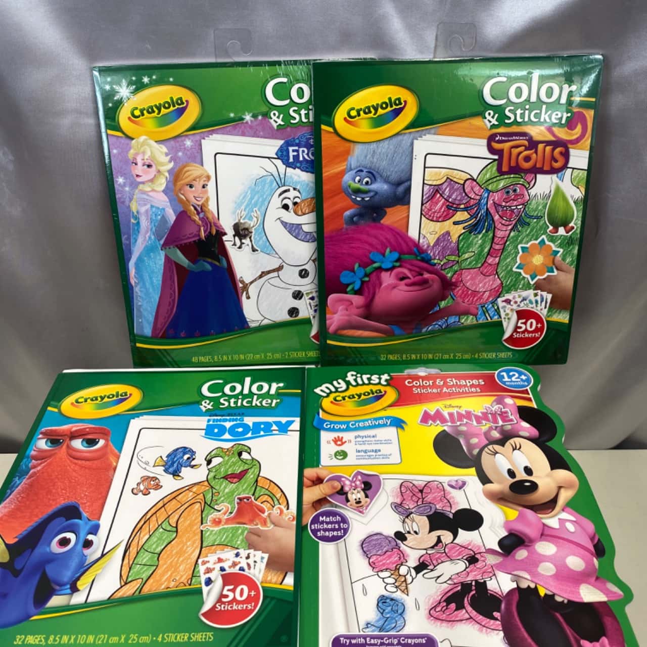 Crayola Activity Books x4(s)