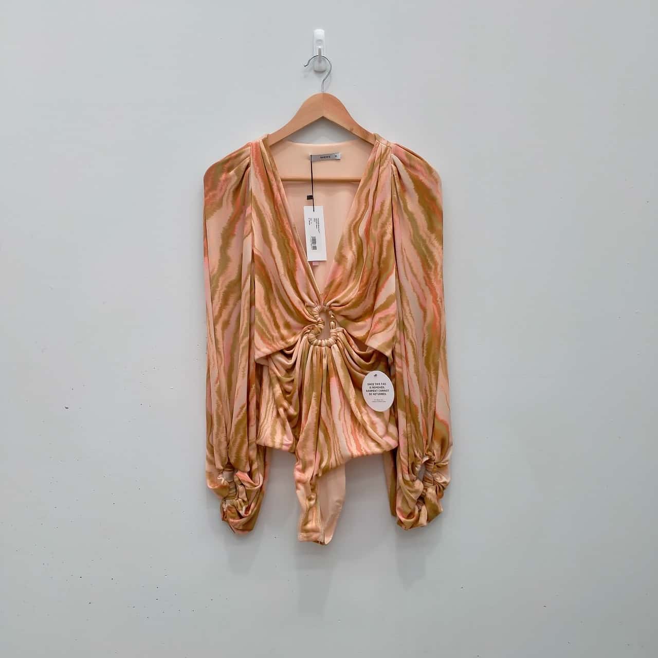Sheike Womens Size 14 Bodysuit Gold / Green / Pattern / Pink (s) - New ...