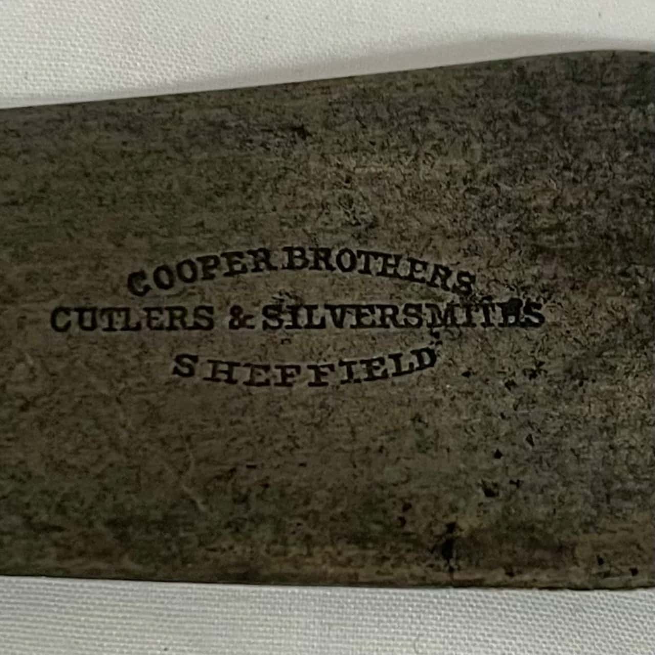 Collectors Coopers Brothers Cutlers + Silversmith Sheffield England ...