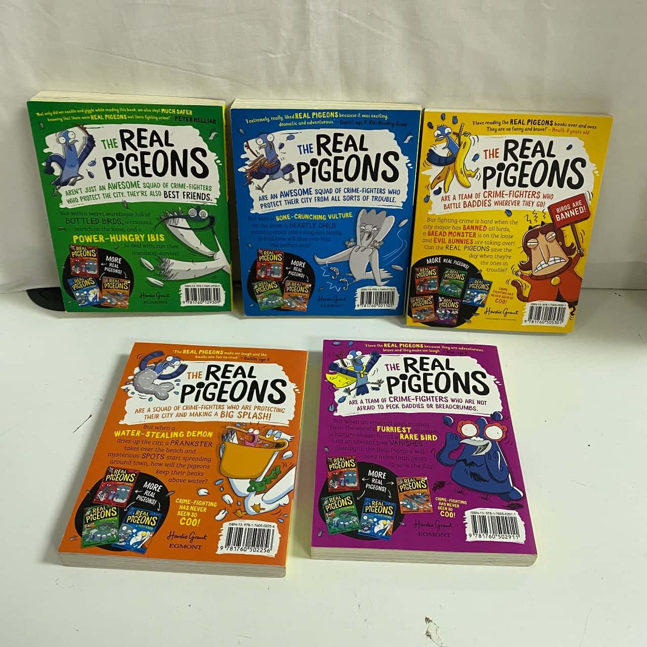 Real Pigeons Book Set