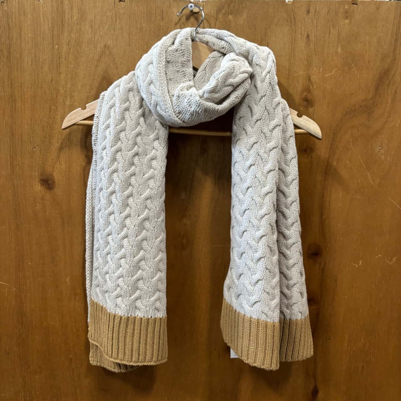 Kaiser Style Cream Scarf (New)(s)