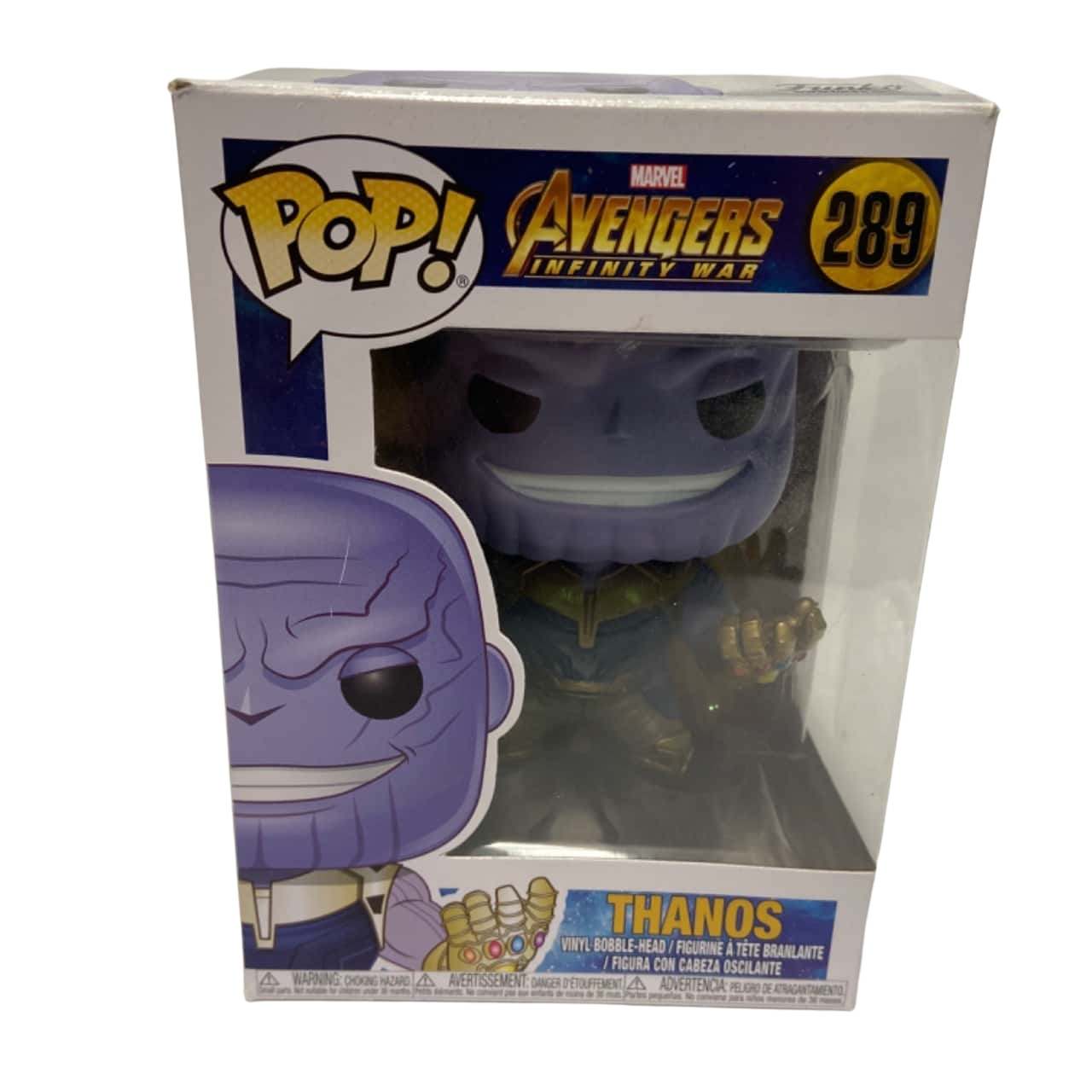 Marvel Avengers Infinity War Thanos POP FUNKO Vinyl Bobble-head #289 ...