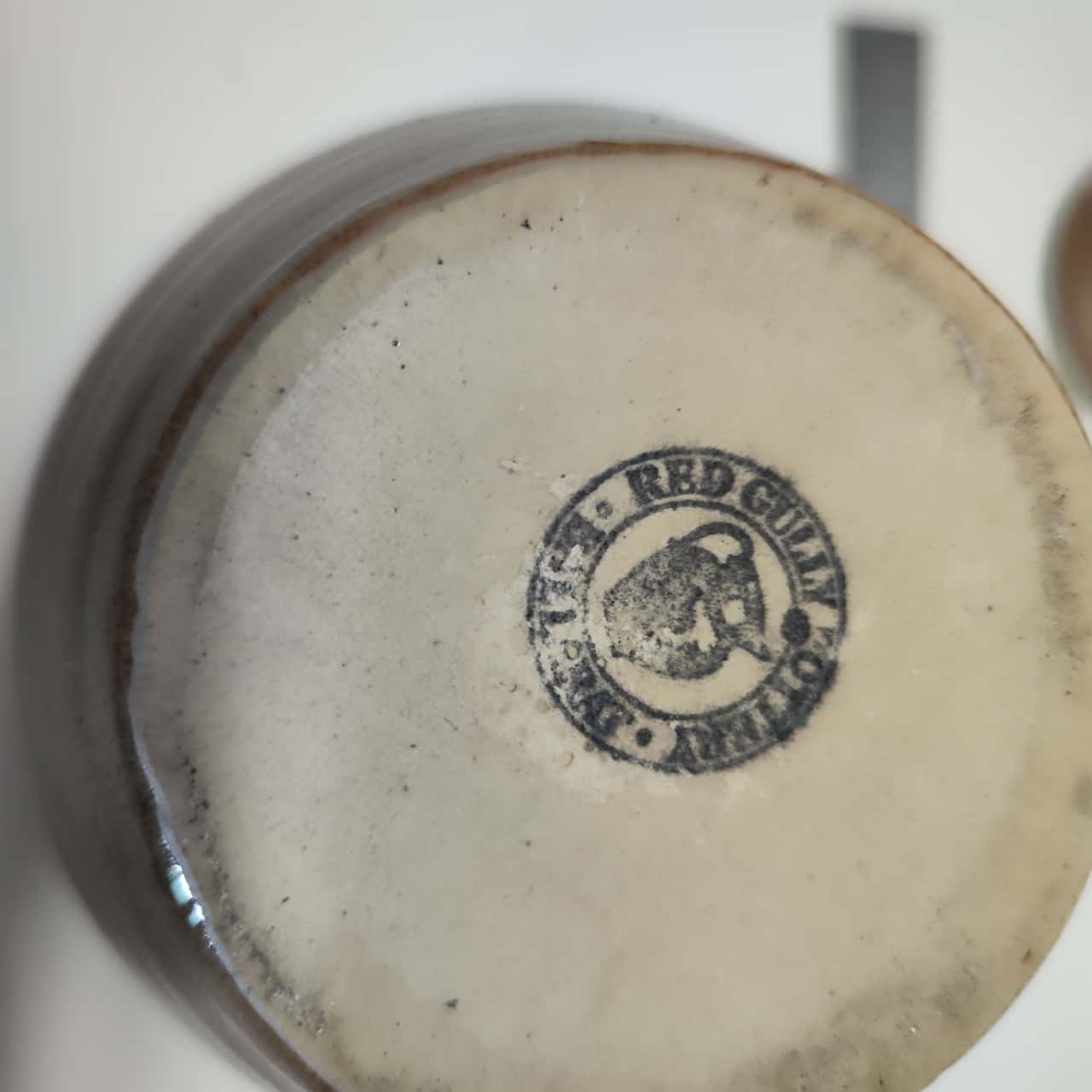 Red Gully Pottery Jar with lid (s)
