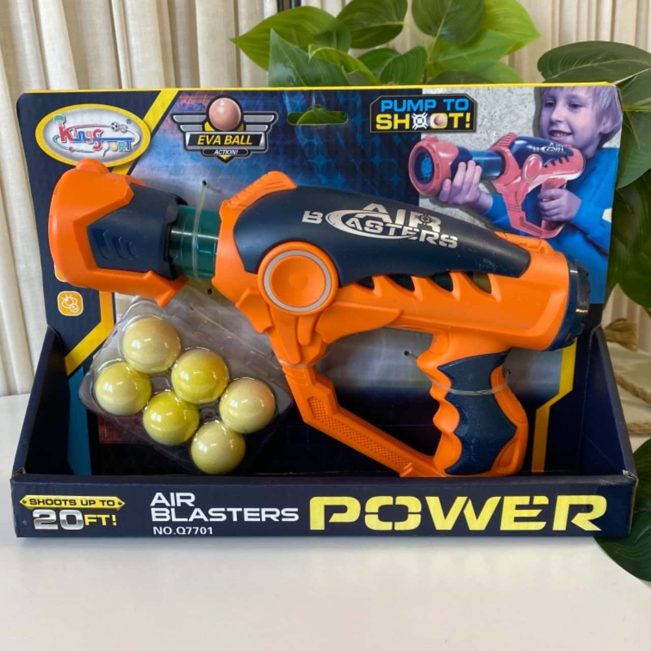Air Blasters Power Toy - New In Box