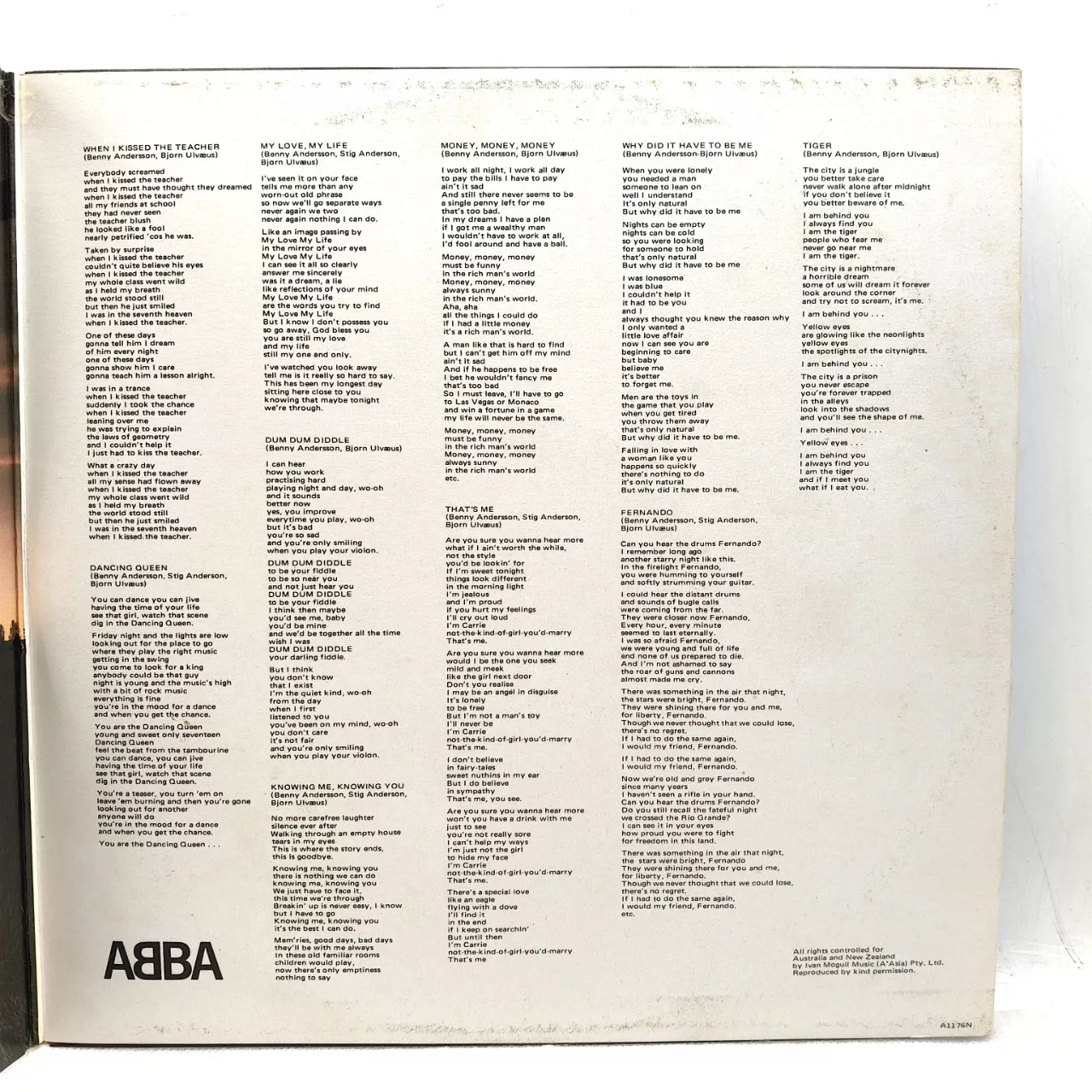 ABBA - Arrival 12" Vinyl Record In Good Overall Condition - Used Very ...