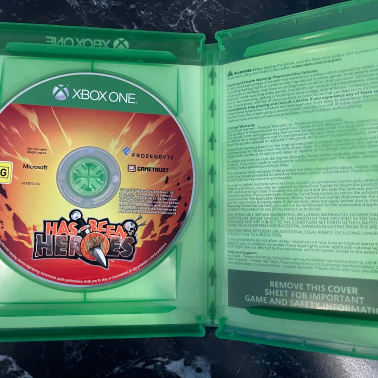 Has been Heroes Xbox Game