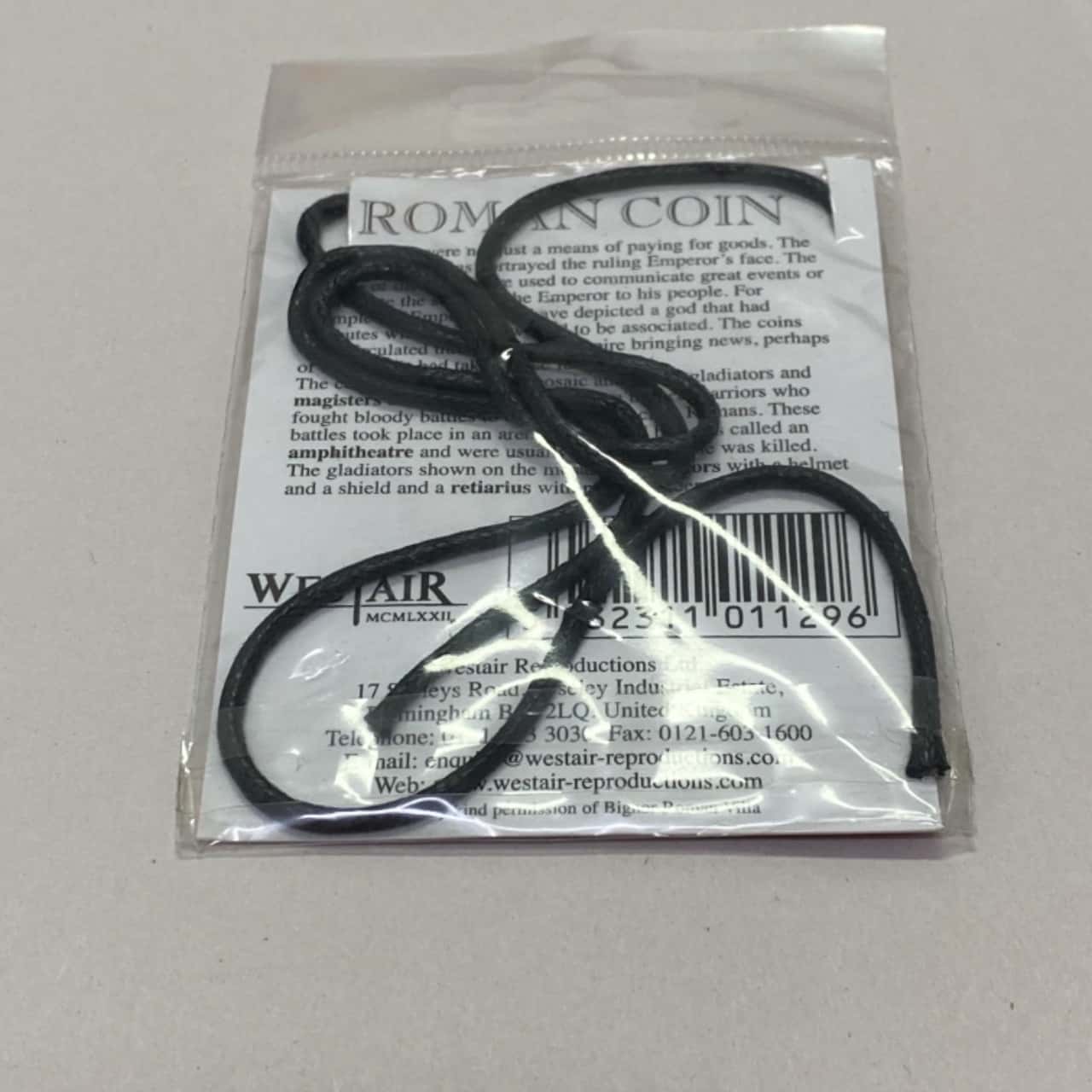 WESTAIR Roman Coin Historical Reproduction Necklace (s)