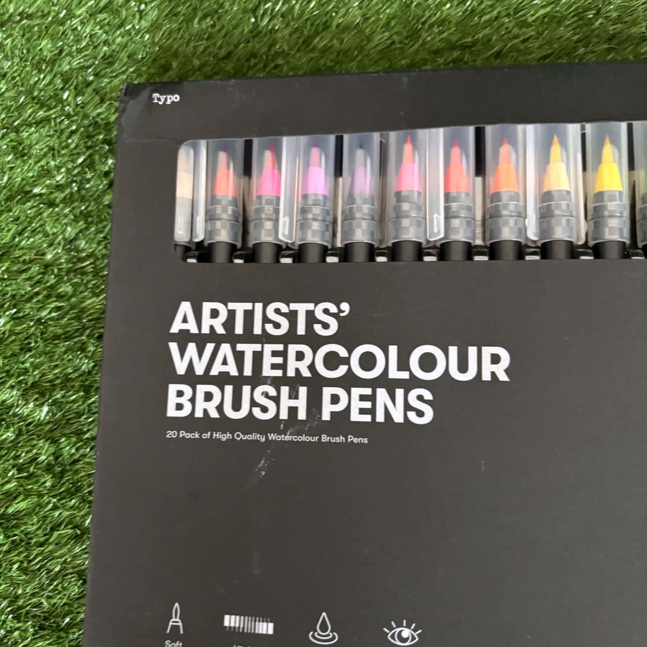 Typo Artists Watercolour Brush Pens 20 Pack(New)(s)