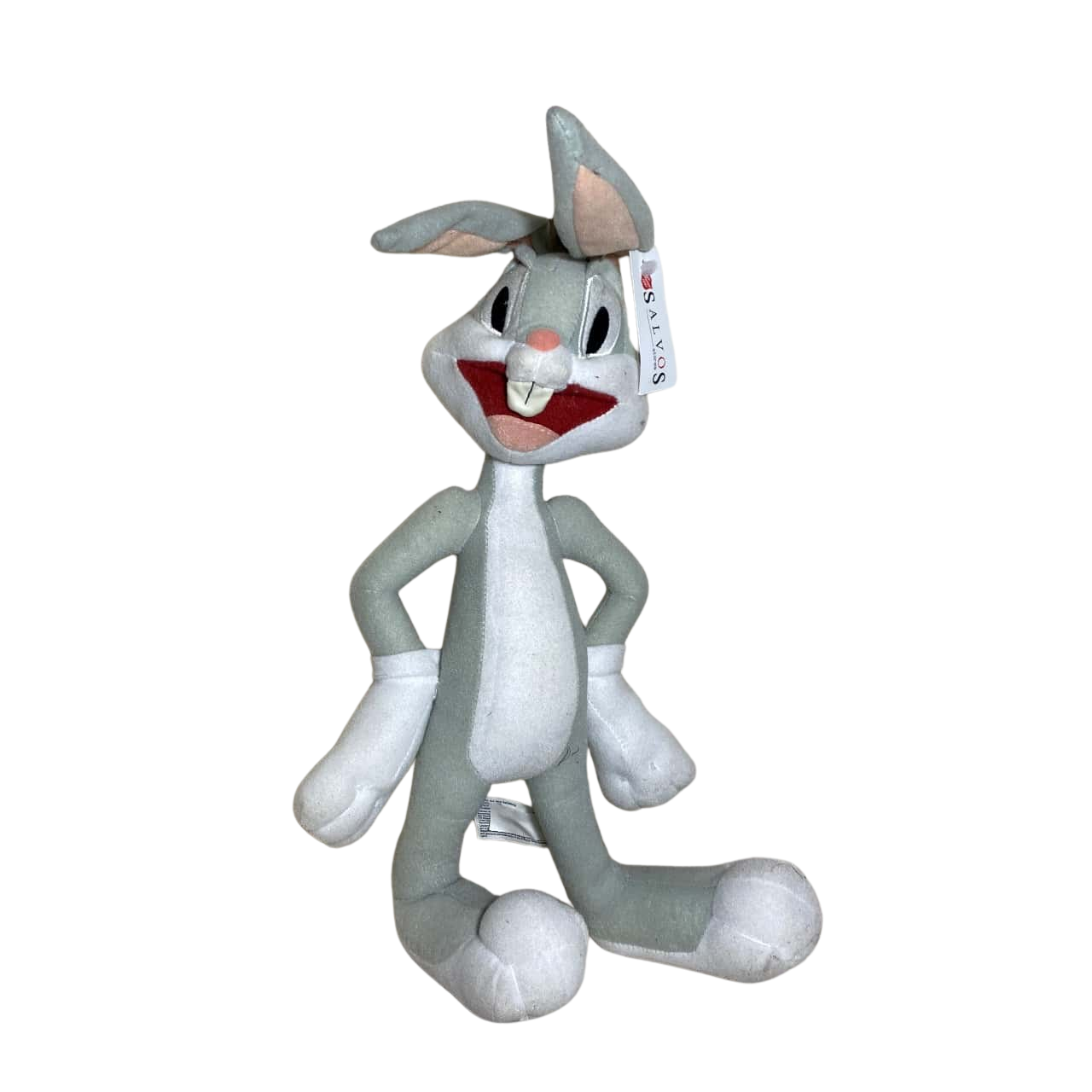 RABBIT FLUFFY BUGS BUNNY LOONEY TUNES WARNER BROS Blue 40 CM