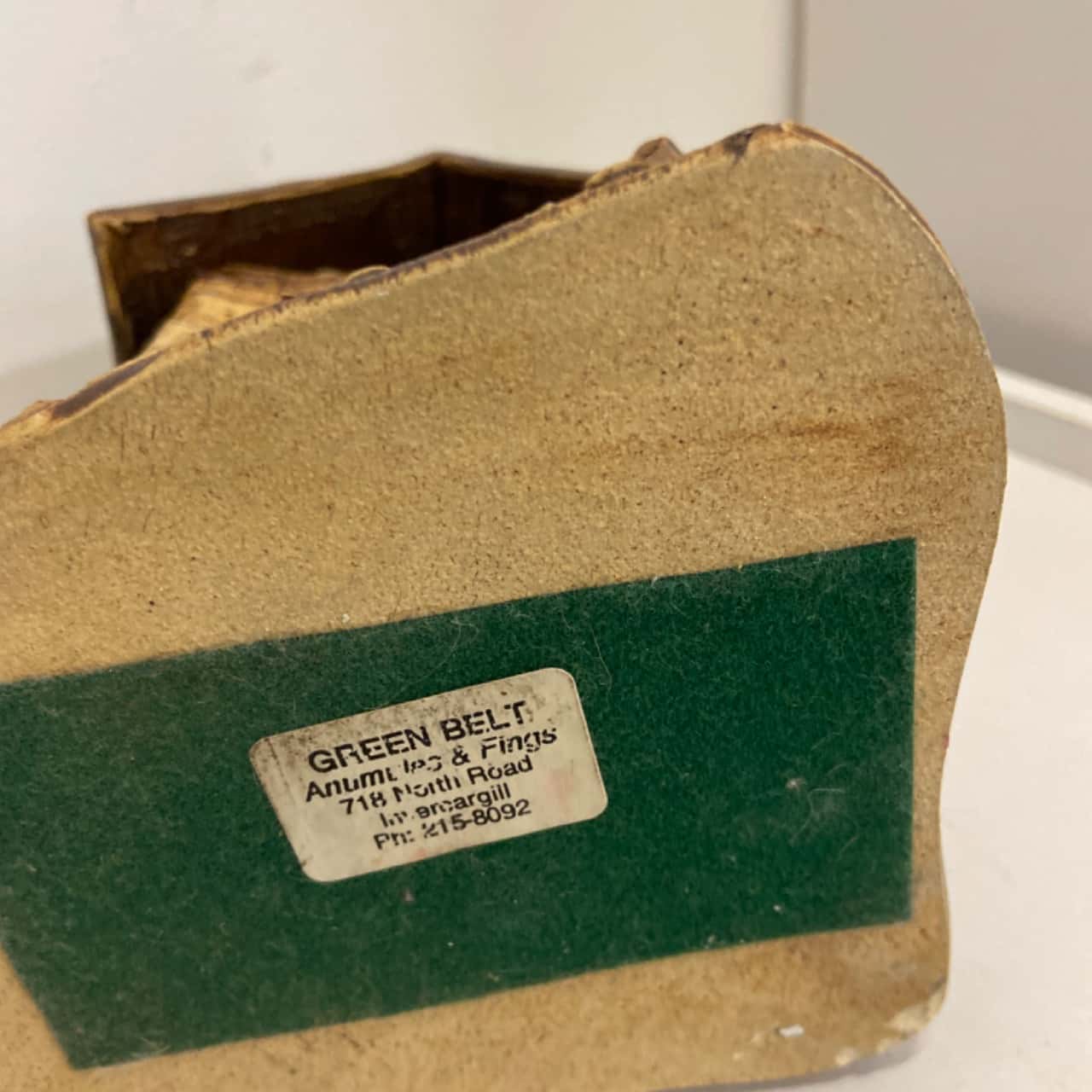 Pottery Long drop back yard dunny