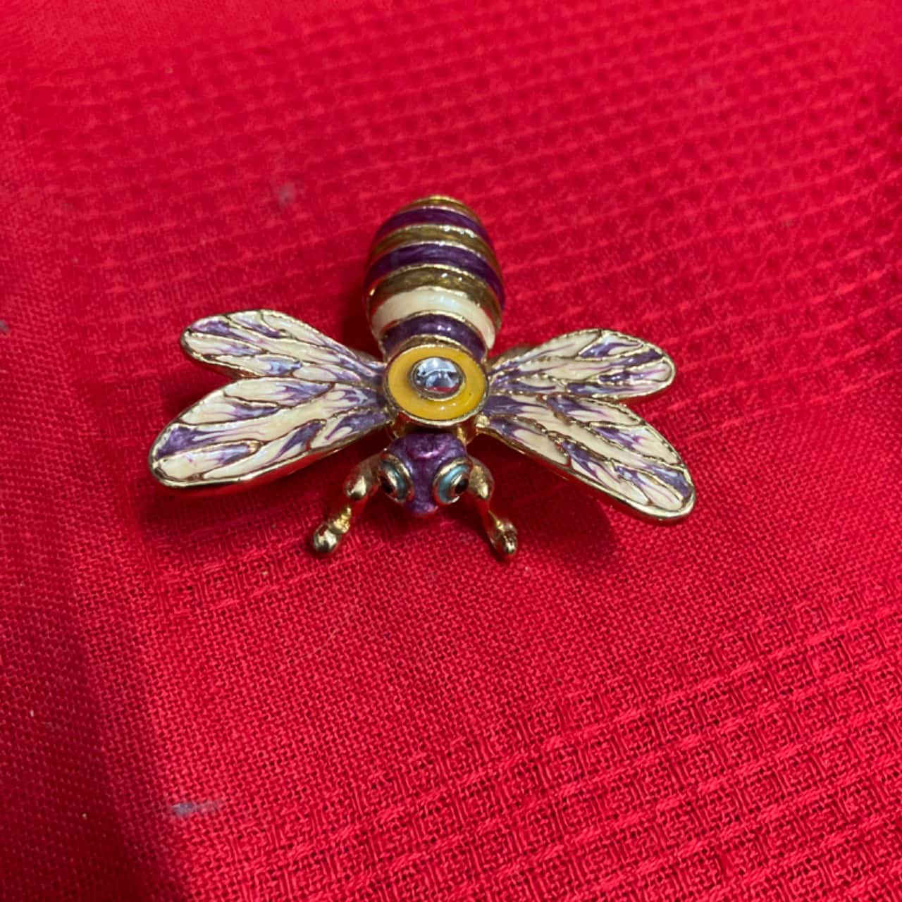 Bumble Bee Enamel Trinket Box(s)