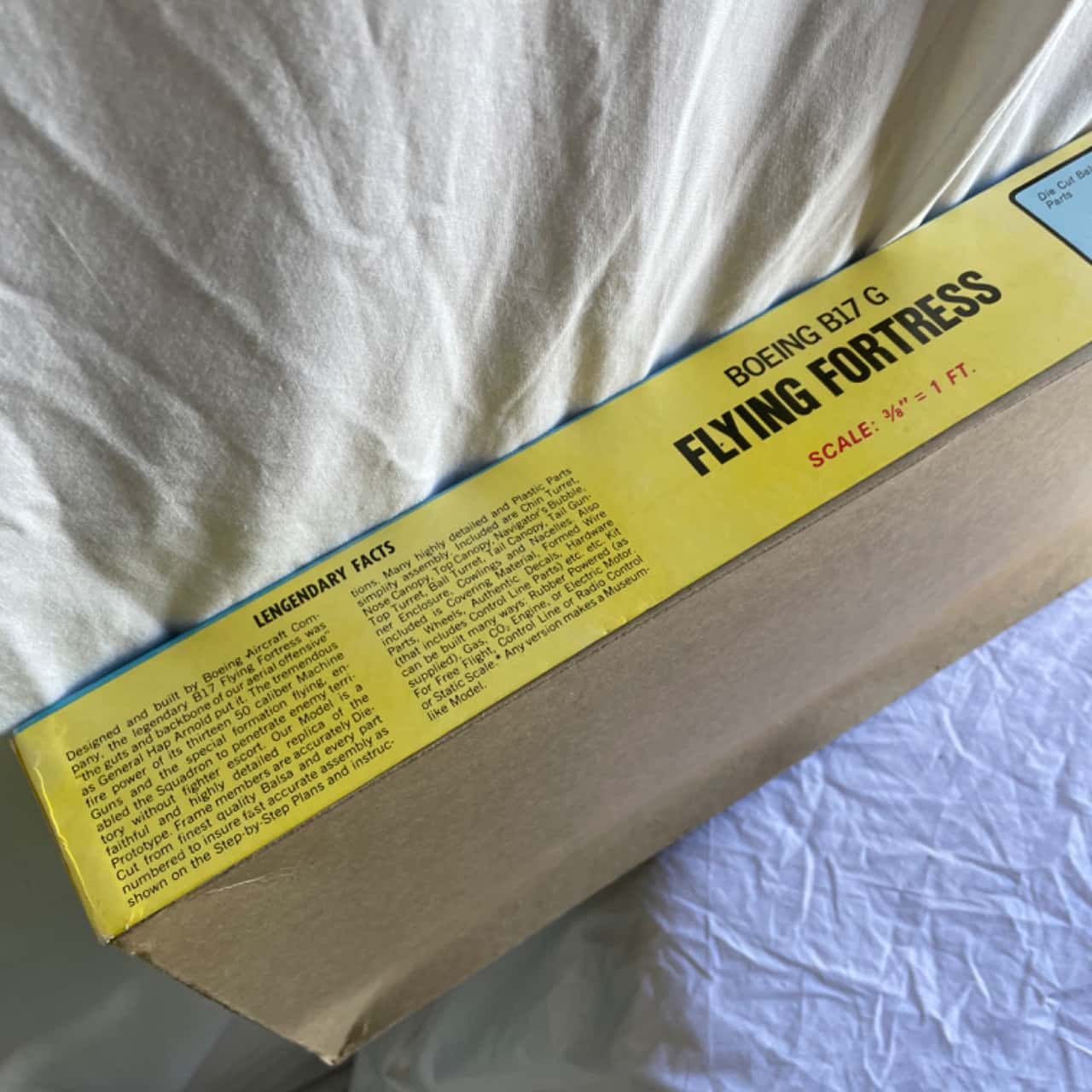 VINTAGE 70's Sterling Models Boeing B17 G Flying Fortress Balsa Wood Kit(s)