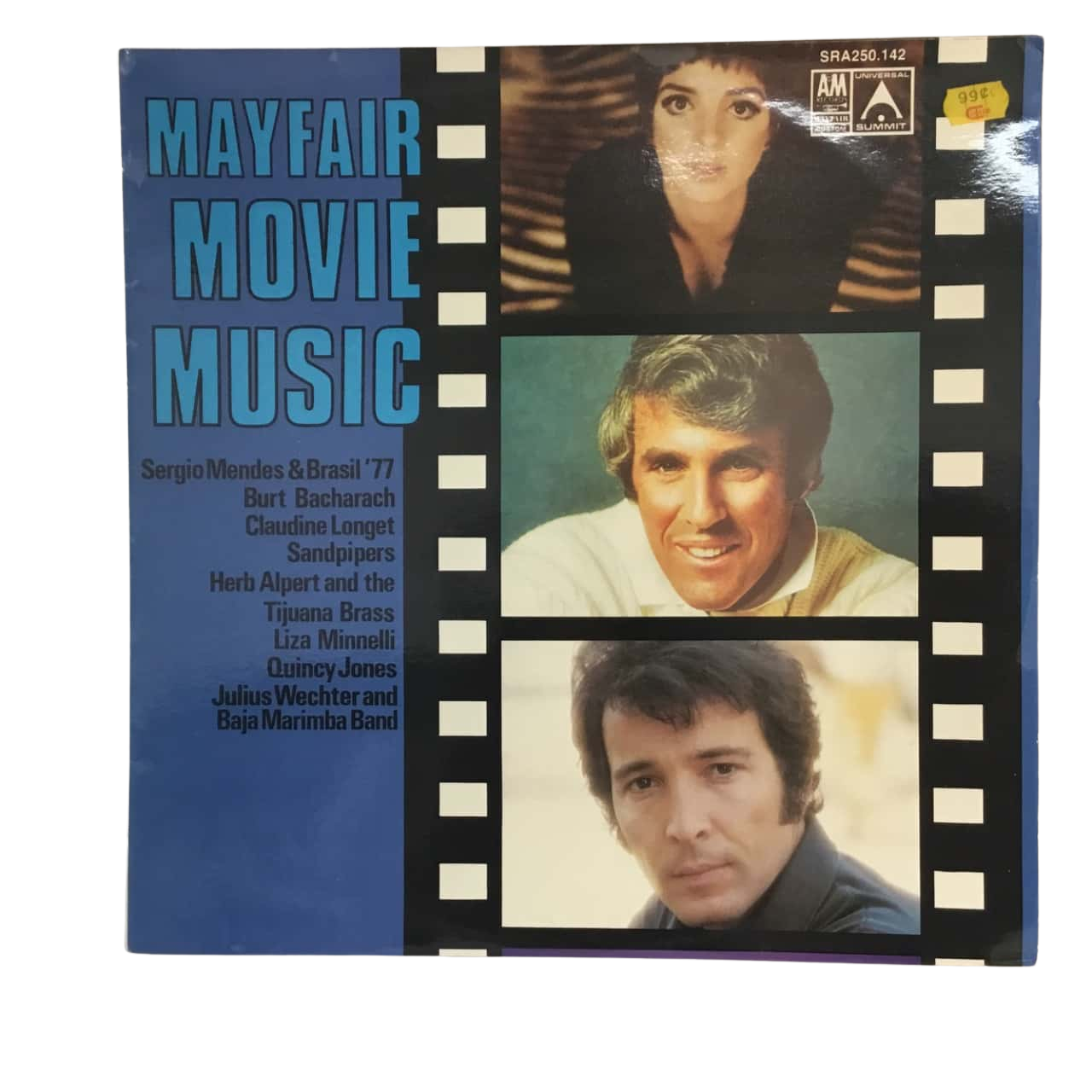 Vintage Mayfair Movie Music Vinyl Record