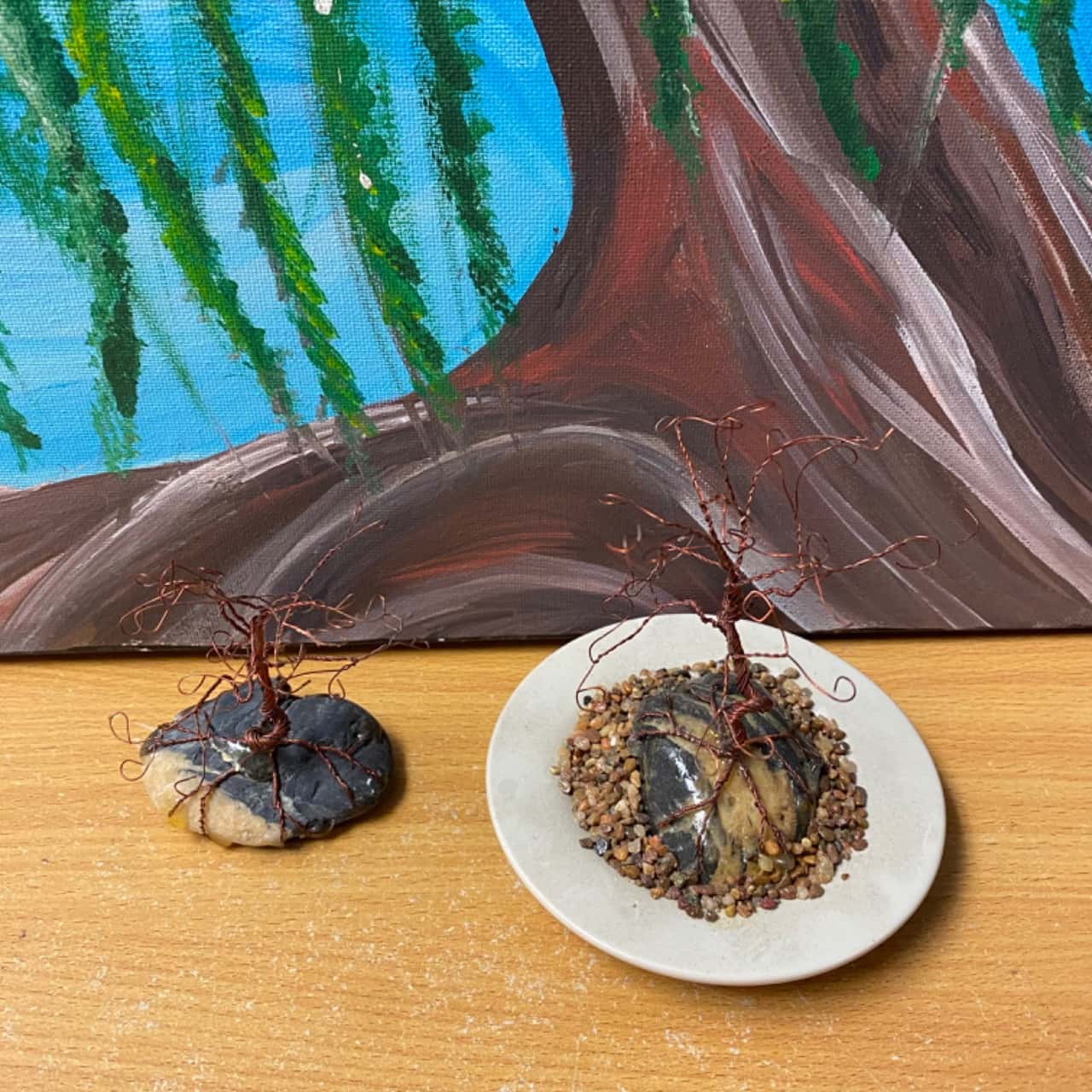 REDUCED 2x craft gem trees- ready to add gems onto- please see ...