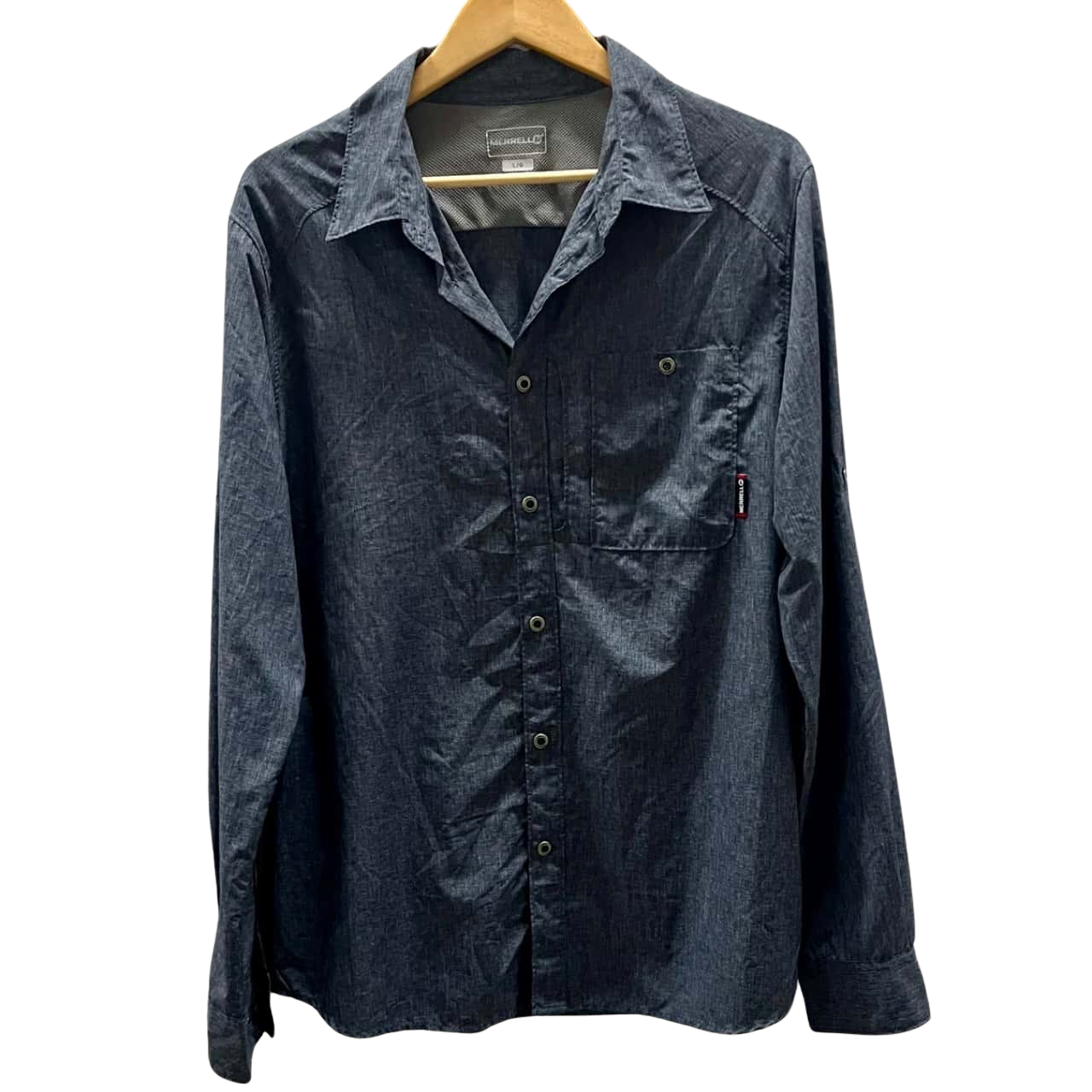 Merrell Size L Mens Long Sleeve Shirt