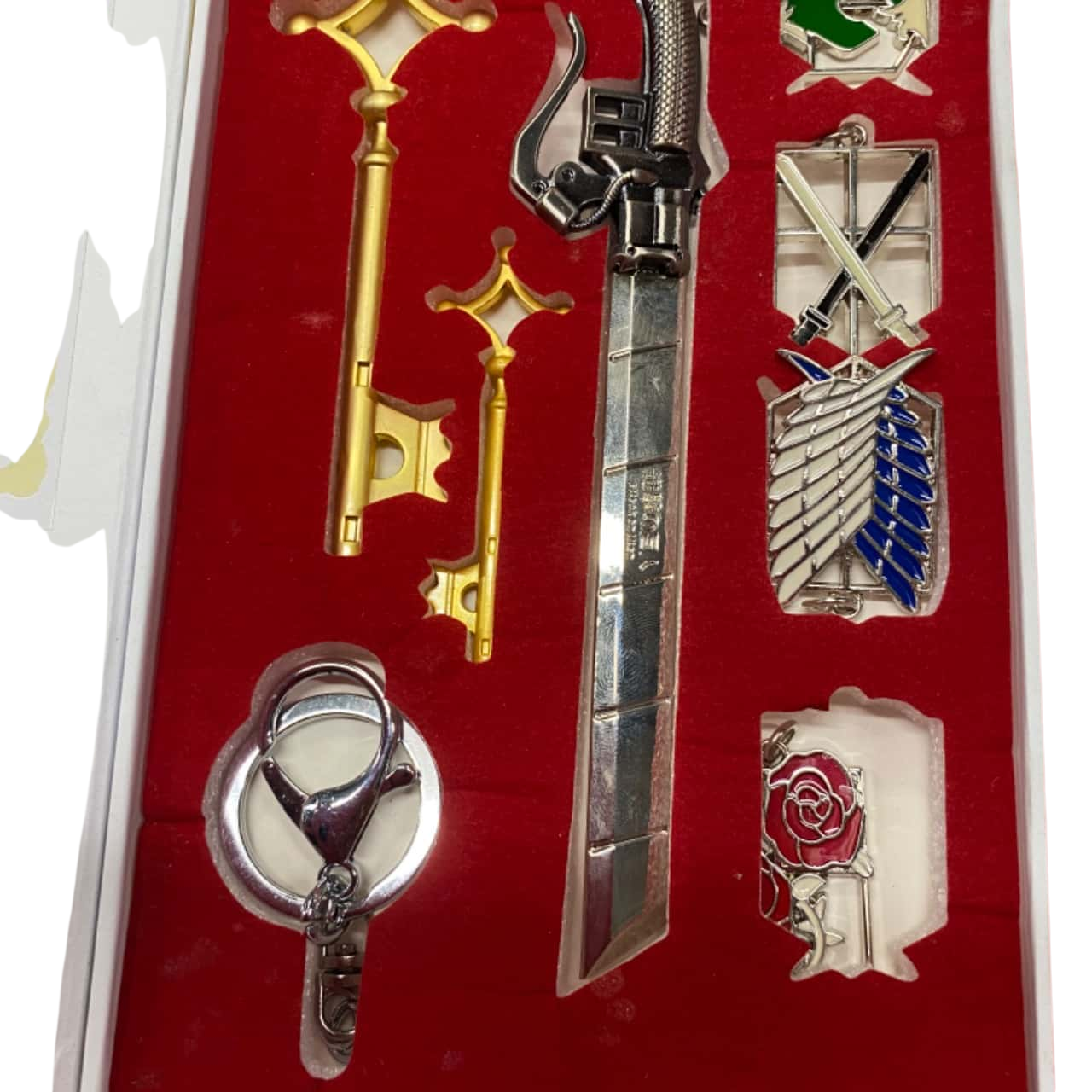 Attack On Titan Key Ring Set