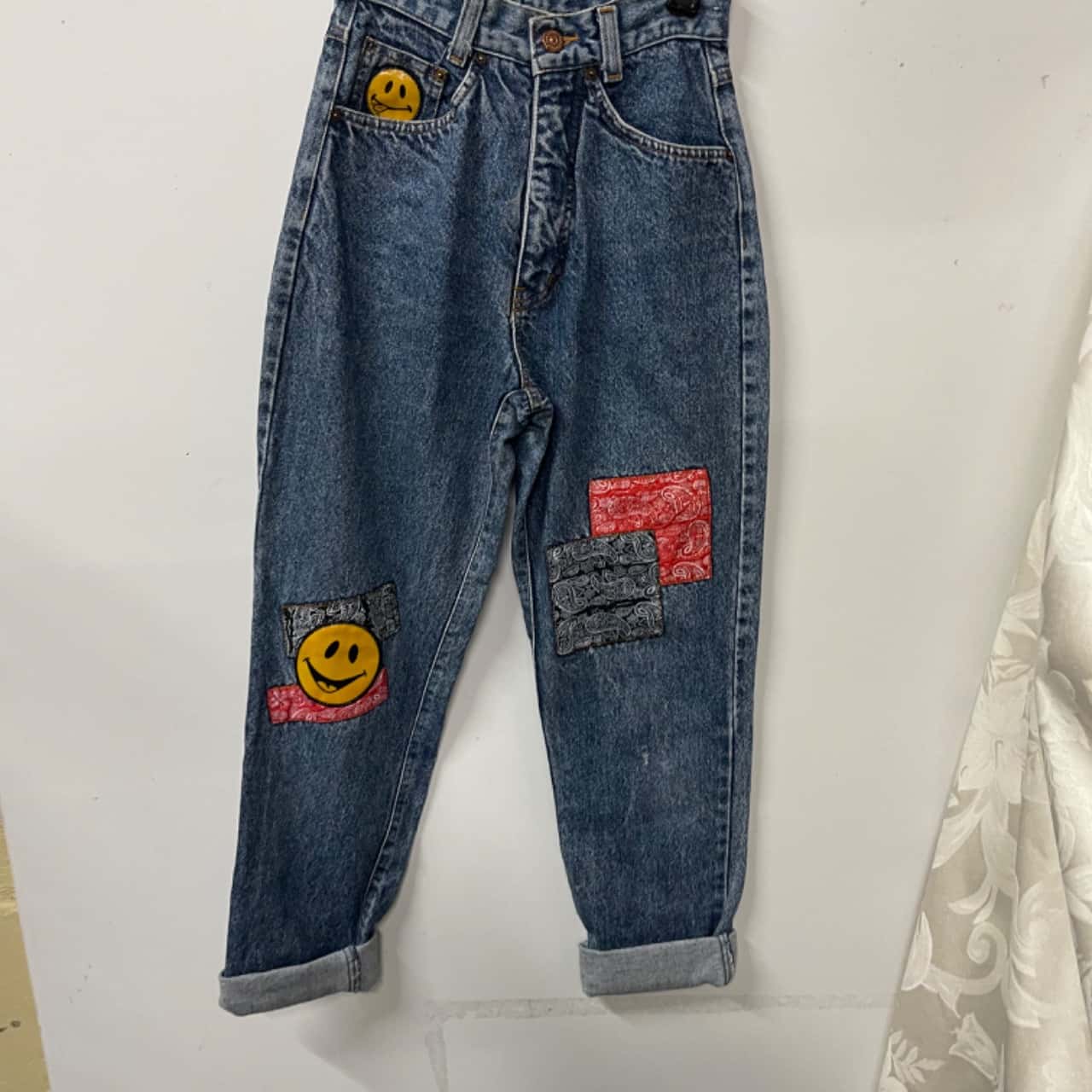 Womens Size 7 Blue Staggers (s)