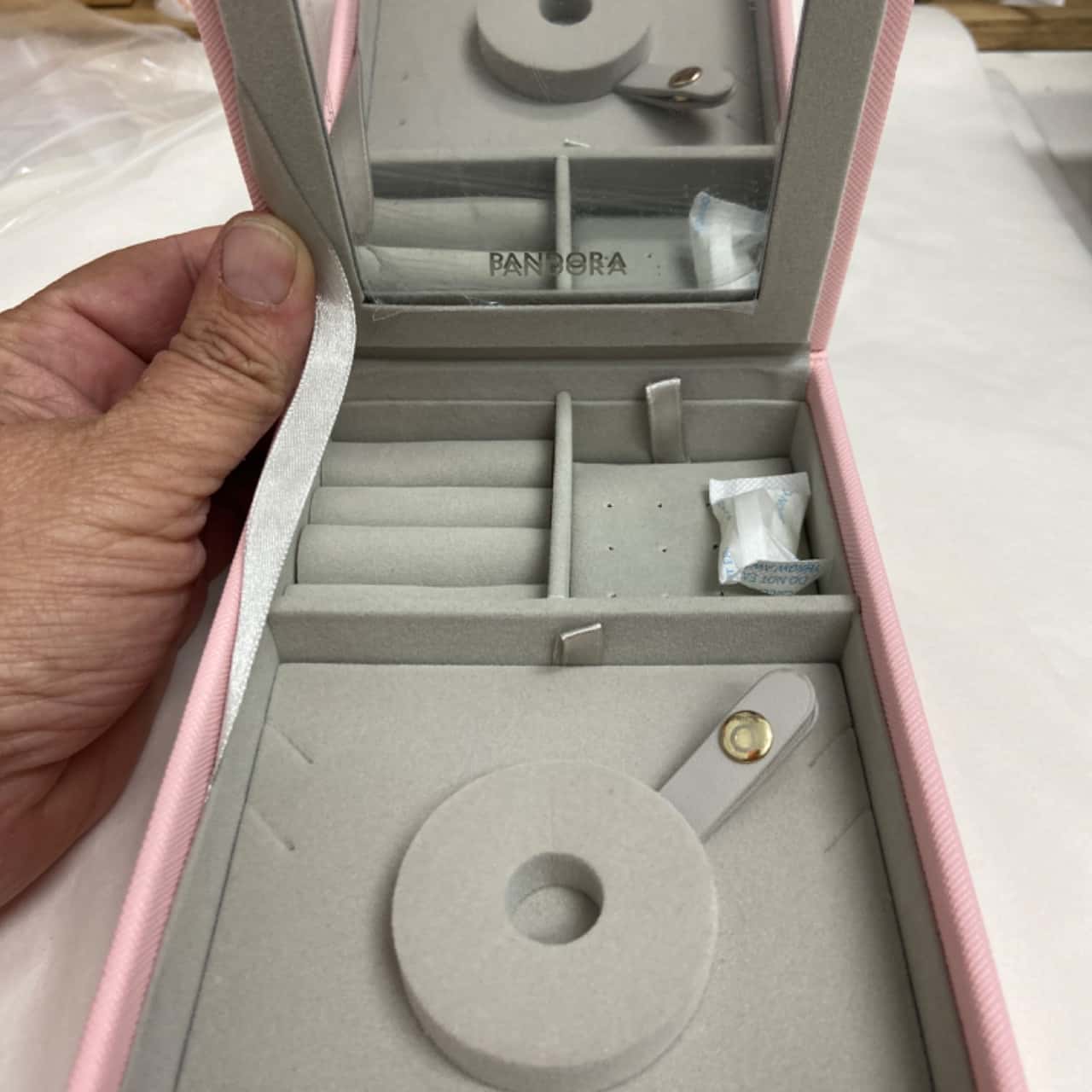 Pandora Womens Pink Jewellery Box(s)