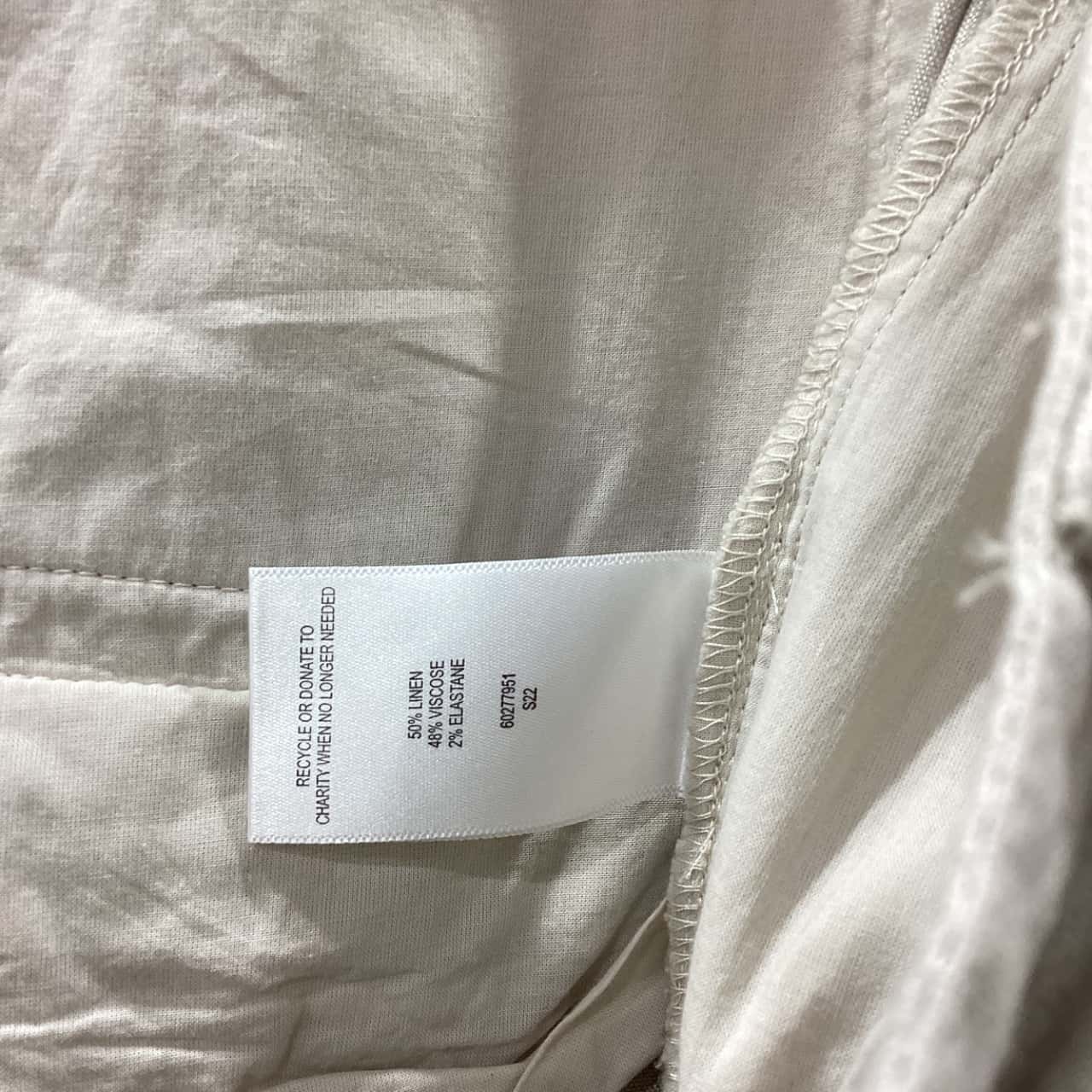 Summer Clearance Witchery Brand Womens Size 14 Straight Leg Beige S