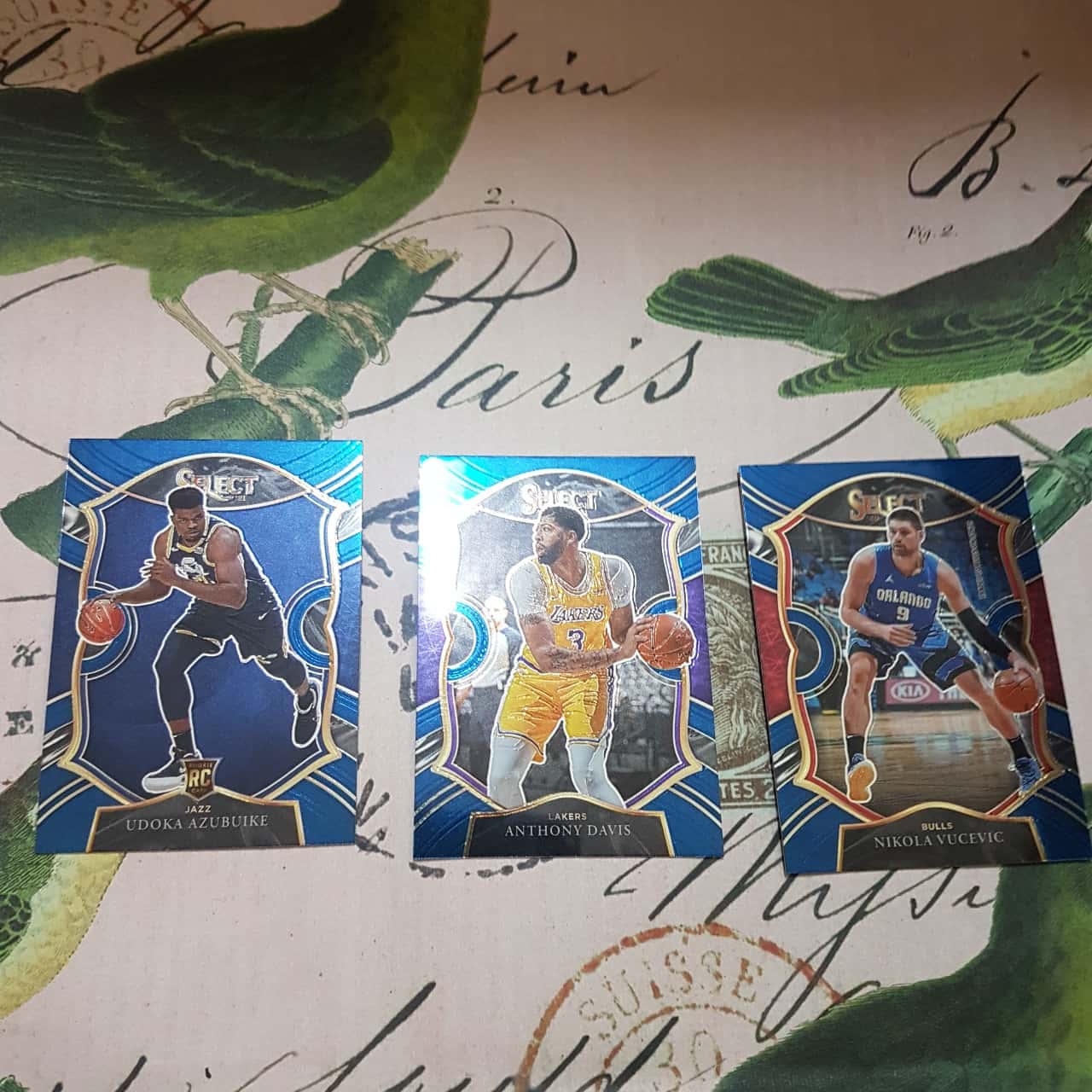 Set of 3 NBA Basketball Cards / Select 2020-21 NBA No.20 Nikola Vucevic ...