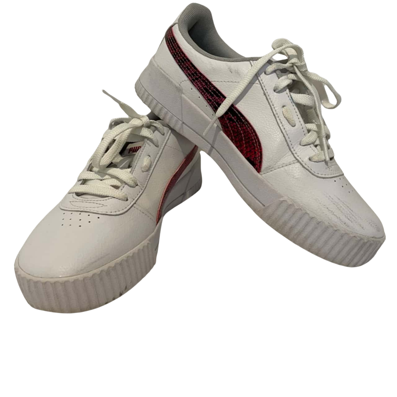 Puma Womens Size Us9 Pink White S