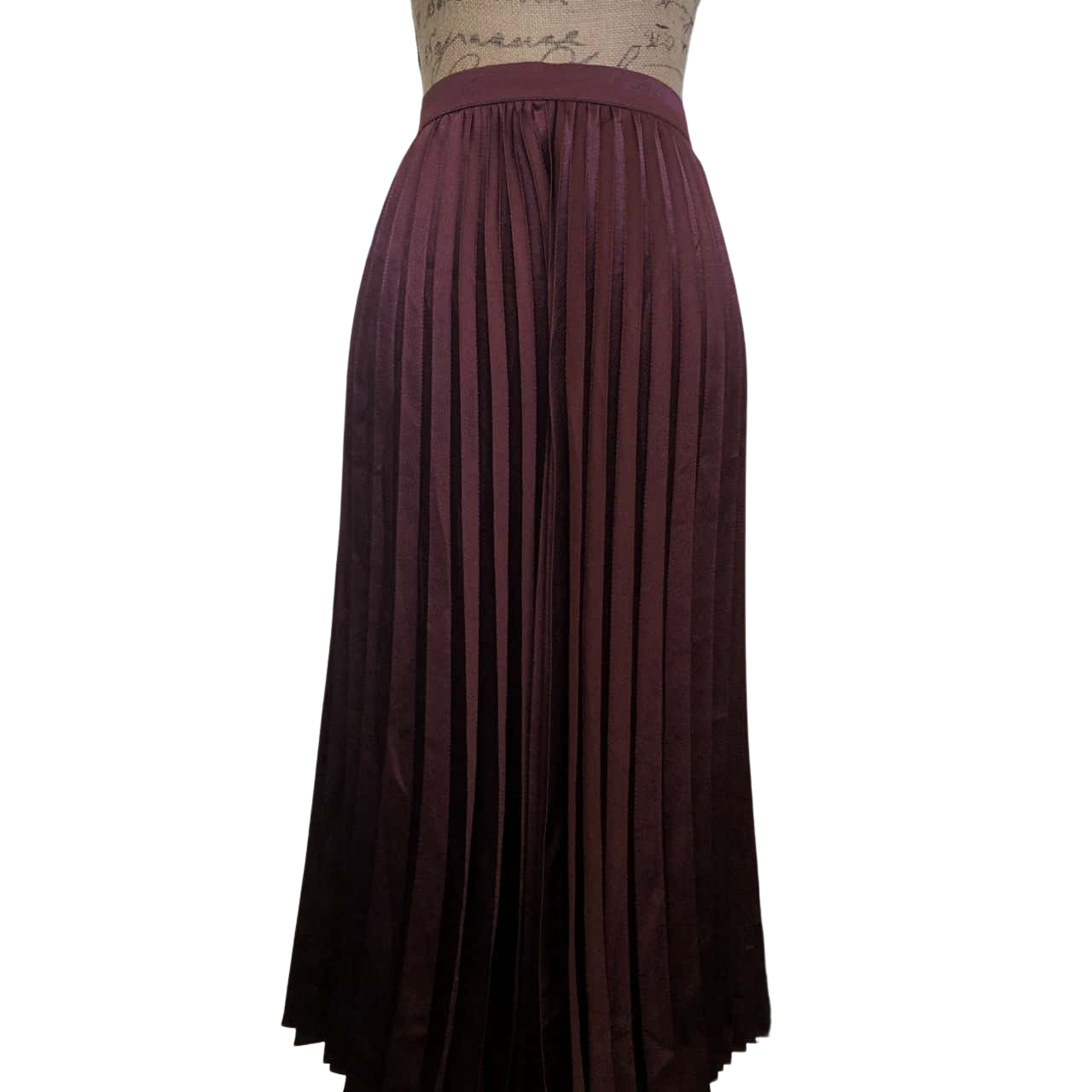 Gorman Maroon Maxi Skirt Size 14 (s)