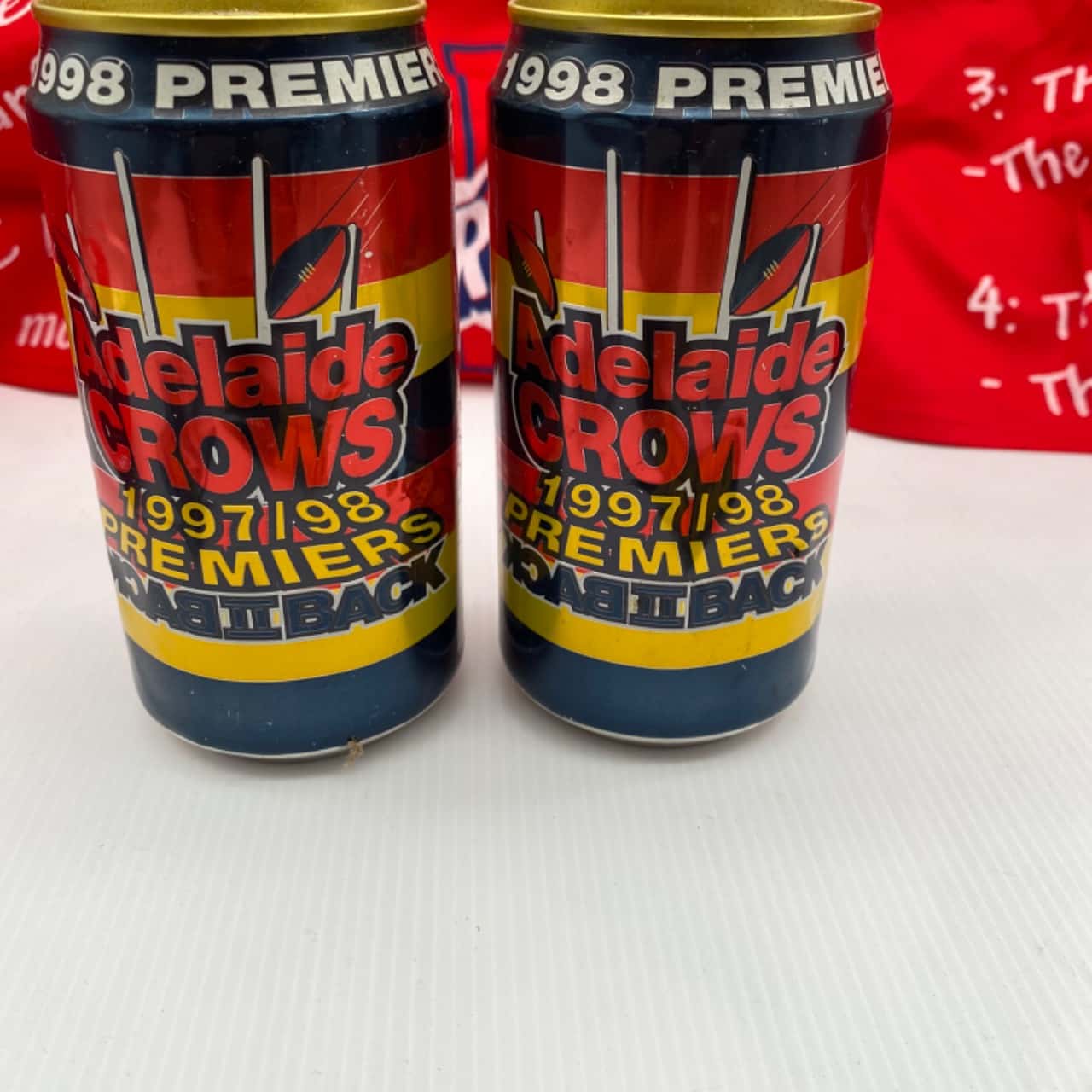 Vintage AFL Adelaide Crows Football Club 1997 & 1998 Beer Mug, Beer ...