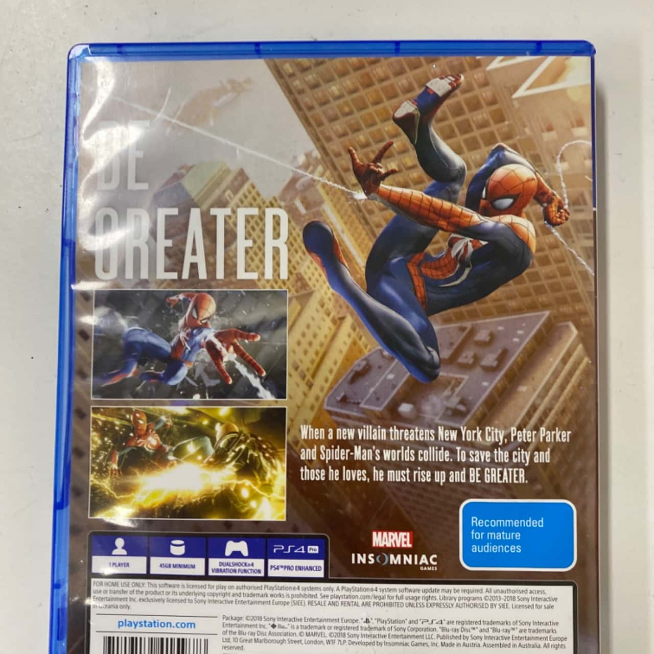PS4 Spider-Man (s)