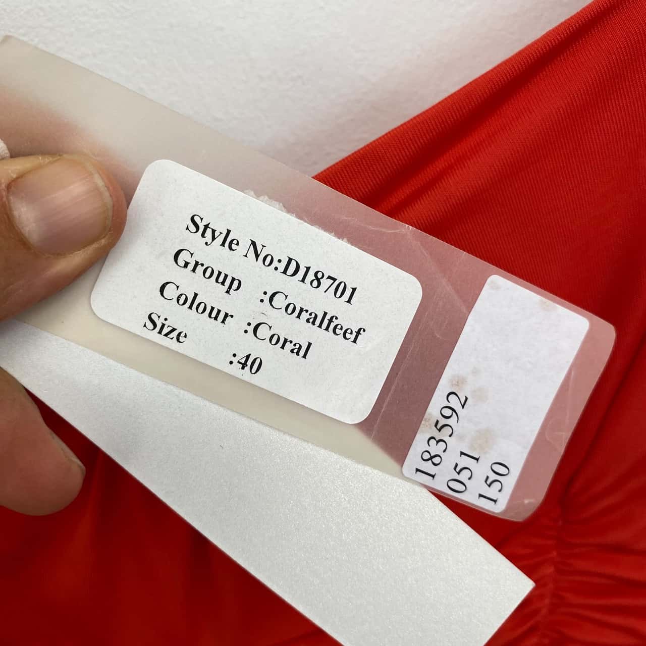 Didier Parakian Coral Short Sleeve Midi Dress Size 40