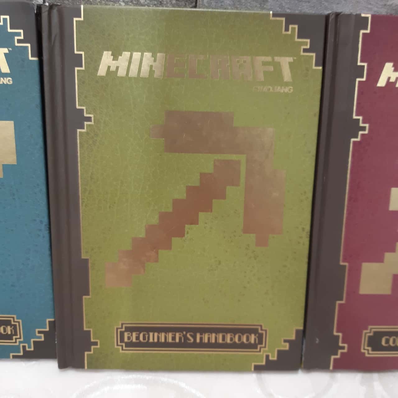 3x Minecraft handbooks