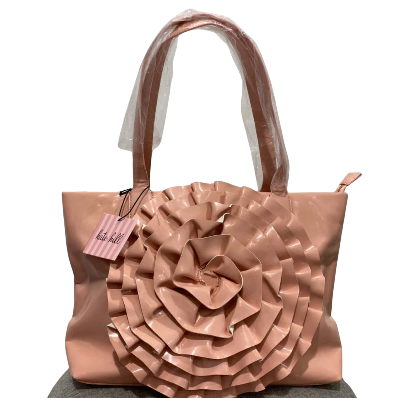 Pink Kate Hill Tote Bag