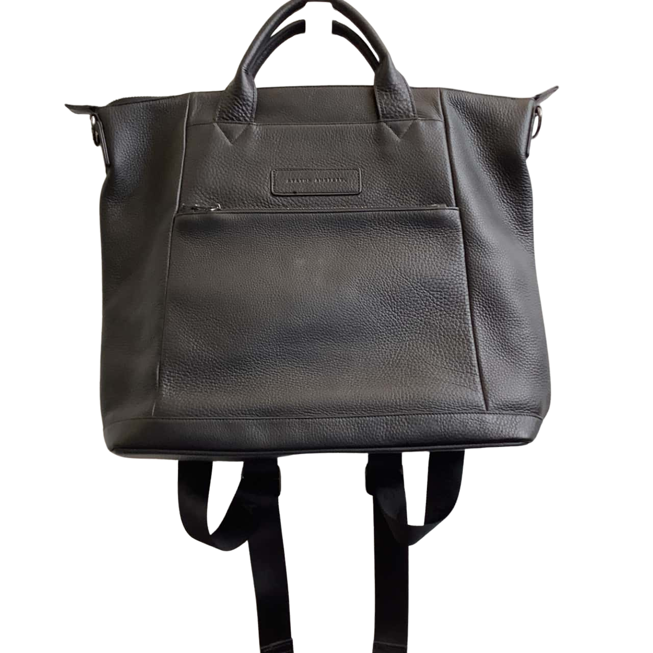 Status Anxiety Womens `Mini Waves’ Textured Backpack Black(s)