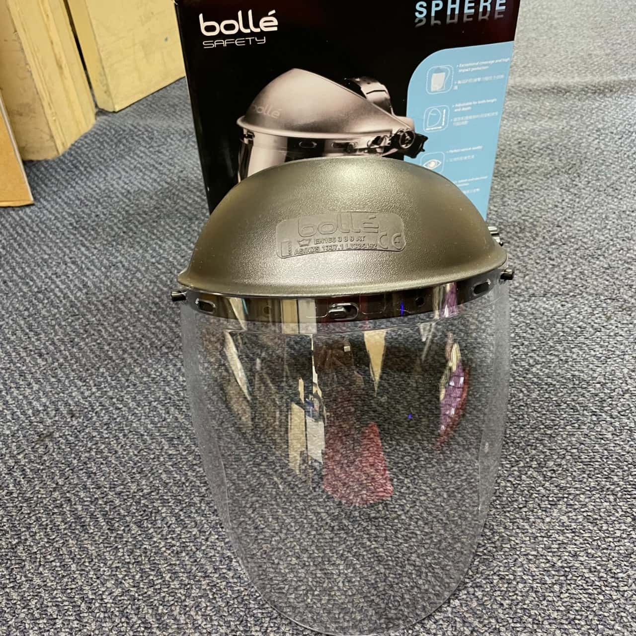 Bolle Safety Sphere Face Shield. #1.
