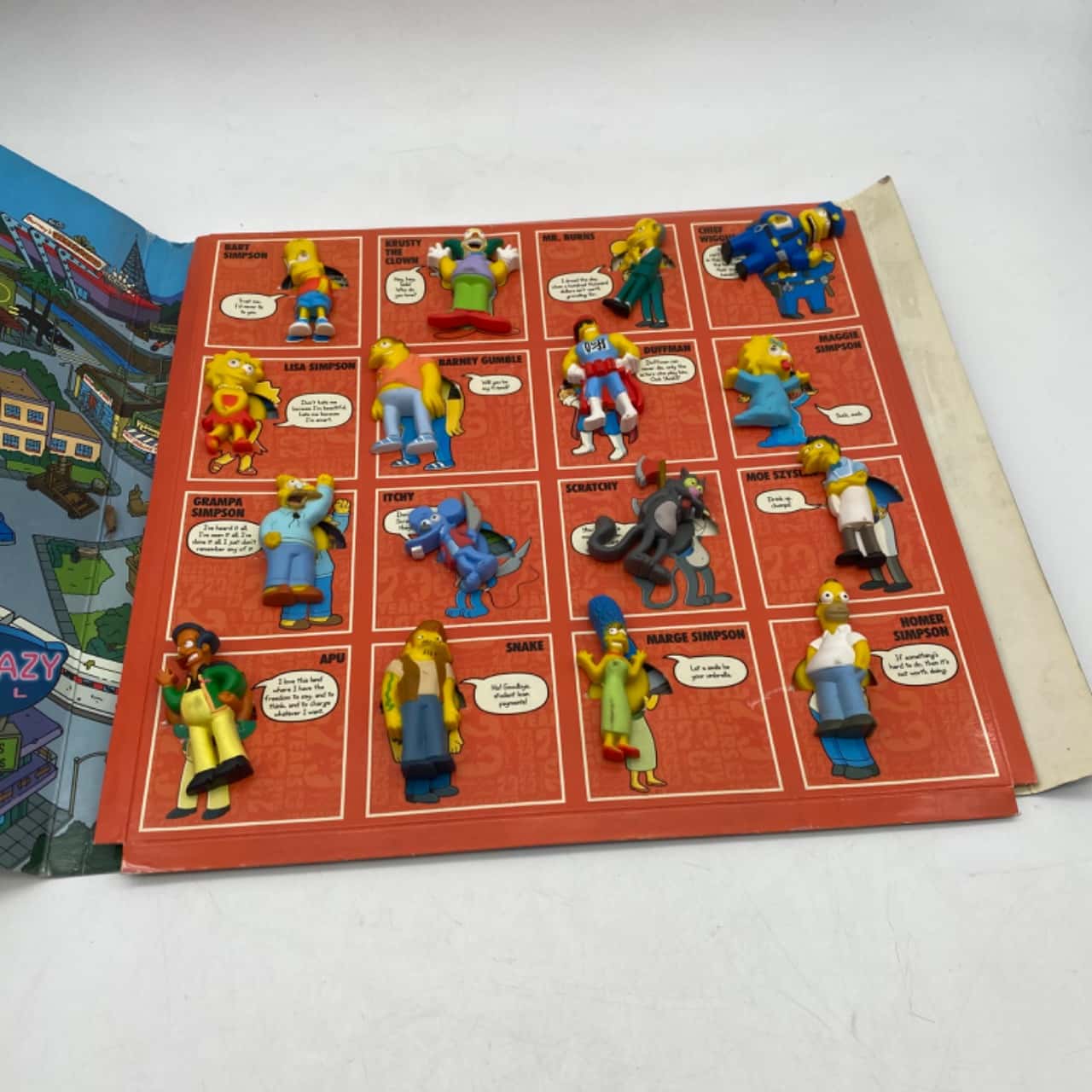 SIMPSONS 20th Anniversary ‘Stick ems’ Collectors Album