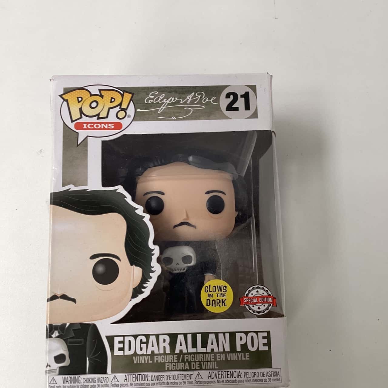 Pop Icons EDGAR ALLAN POE figurine 21