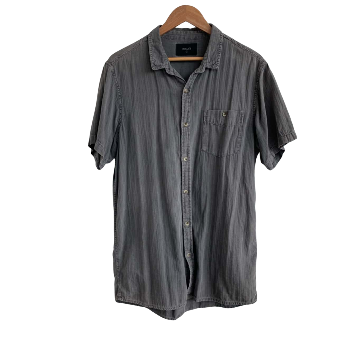 Rollas Men’s Large Grey Button Up(s)