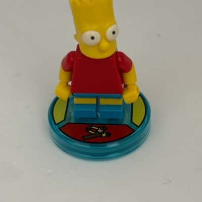LEGO Dimensions Bart Simpson Minifigure 71211 The Simpsons (B22