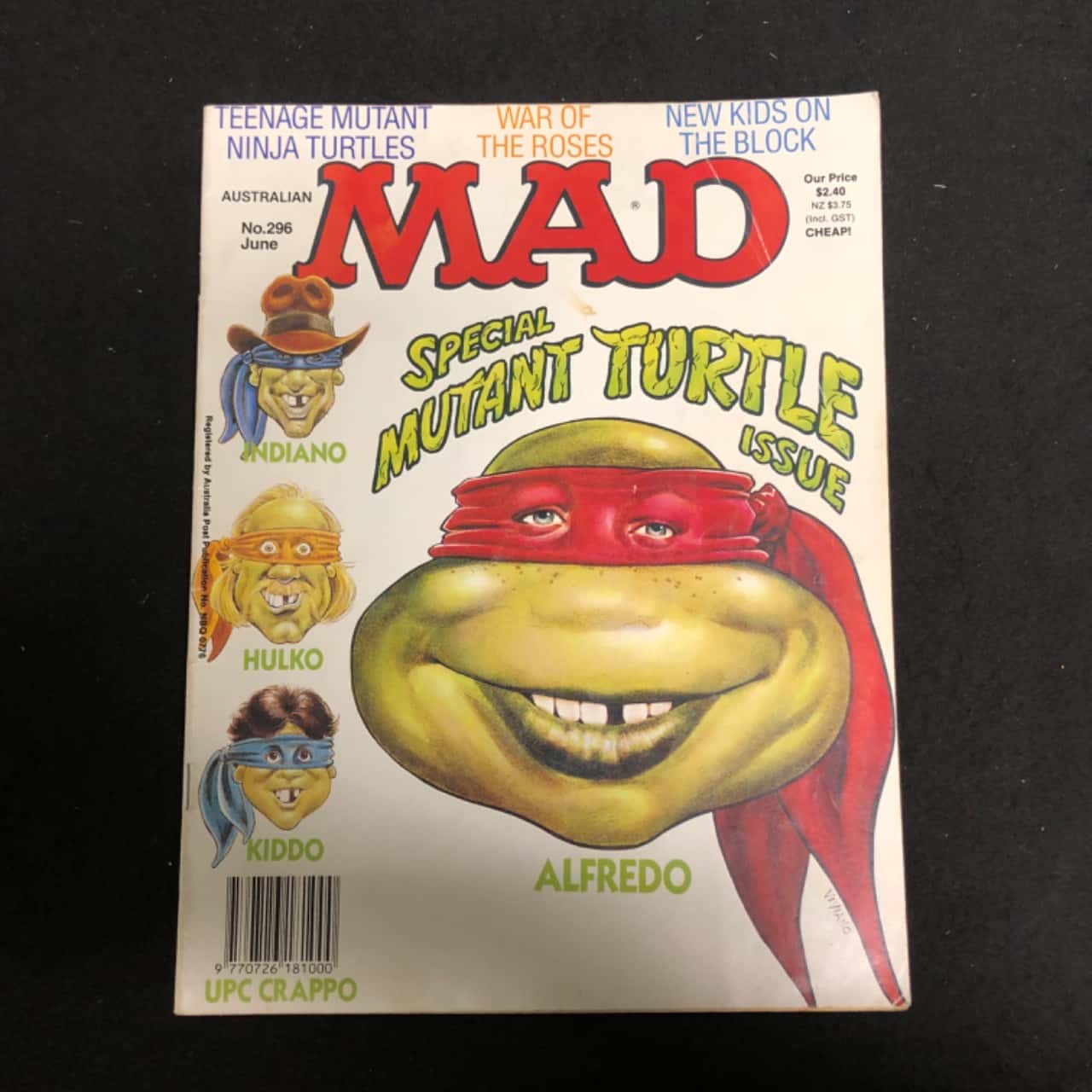 MAD MAGAZINE 1990: Special Mutant Turtle Issue