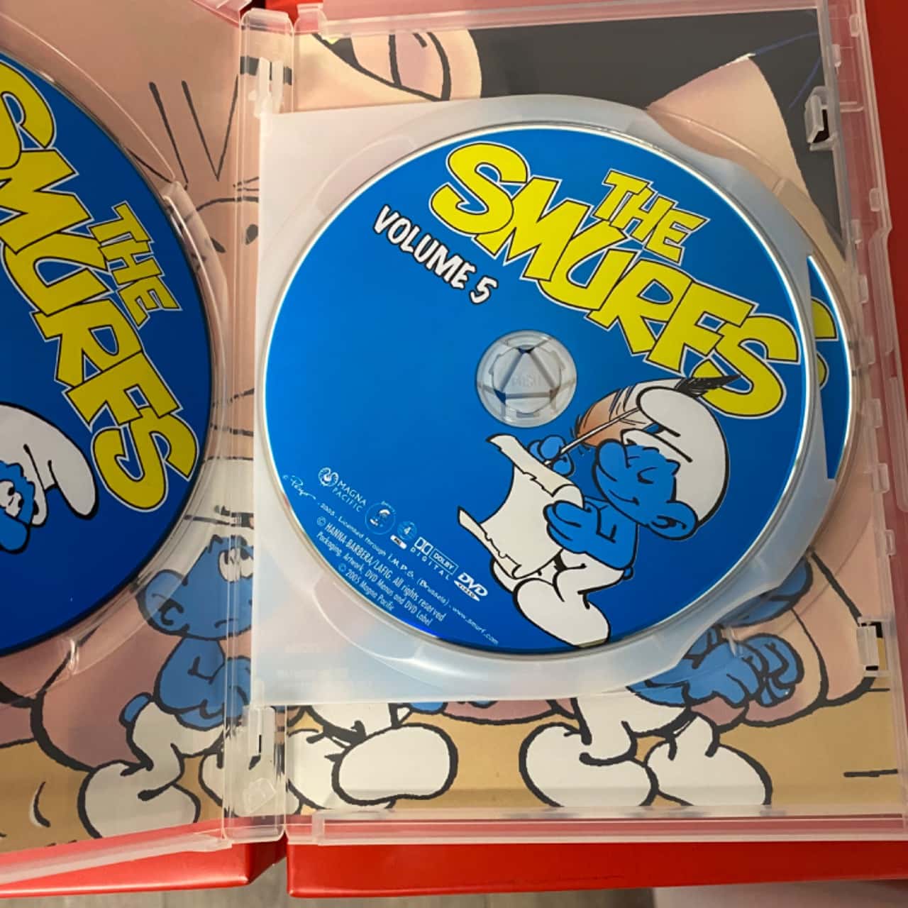 The Smurfs Volumes 1 - 9 9 discs 50th Anniversary Set Region 4 Pal