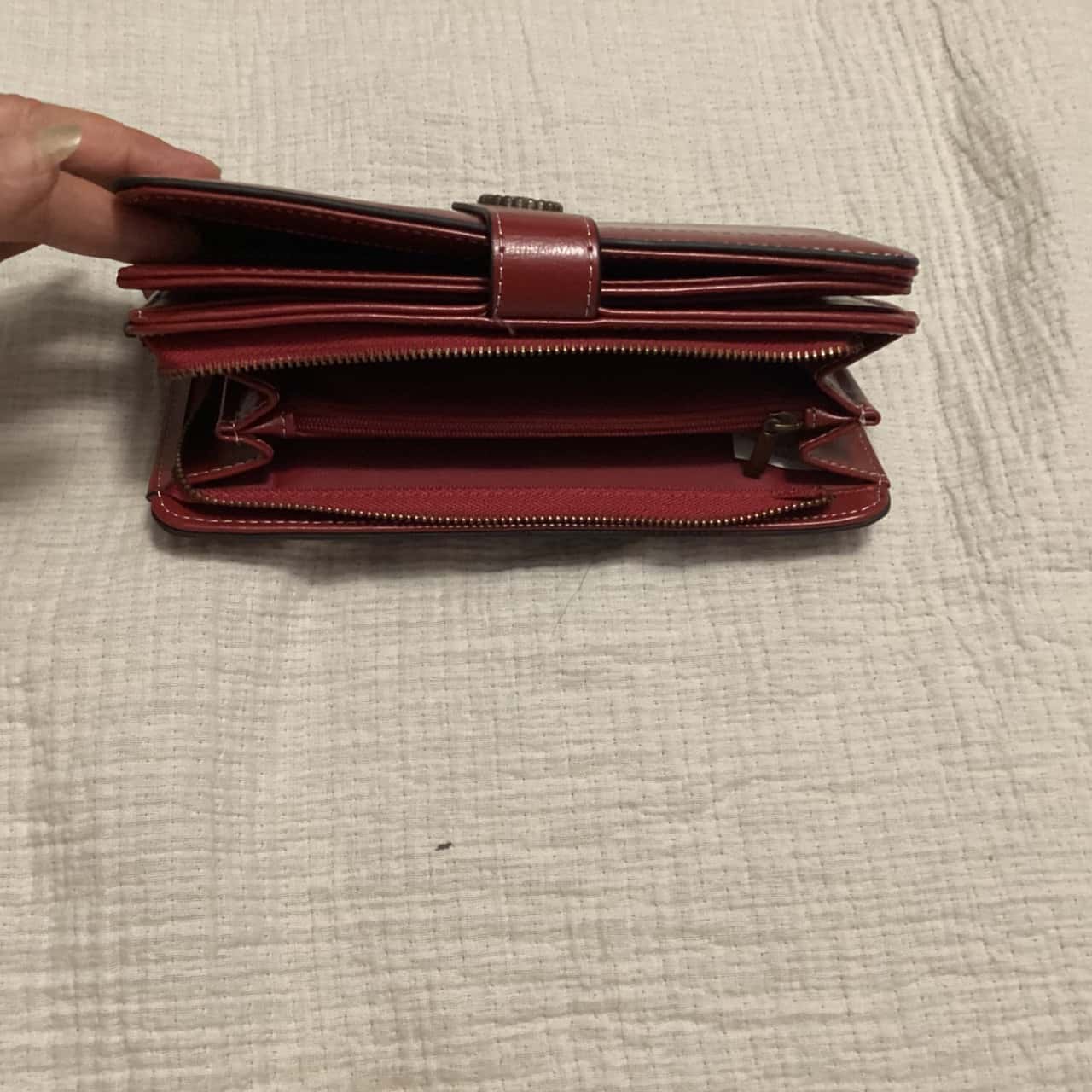 Luio Santini Purse Maroon