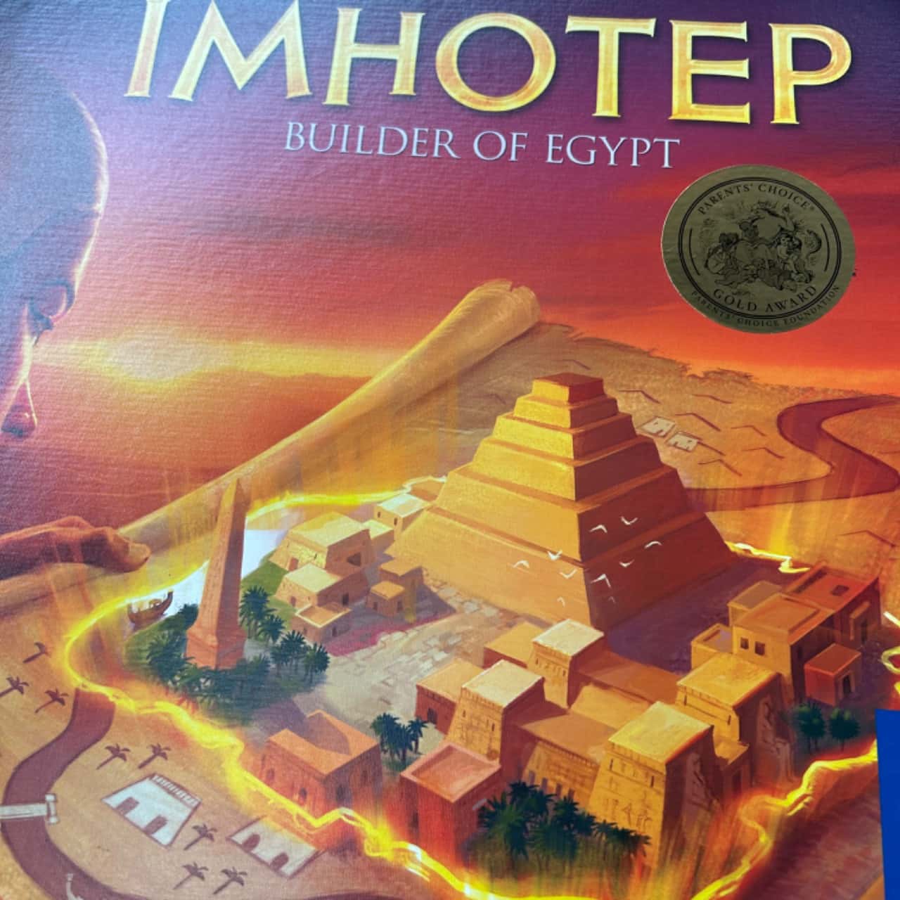 IMHOTEP Builder of Egypt board game