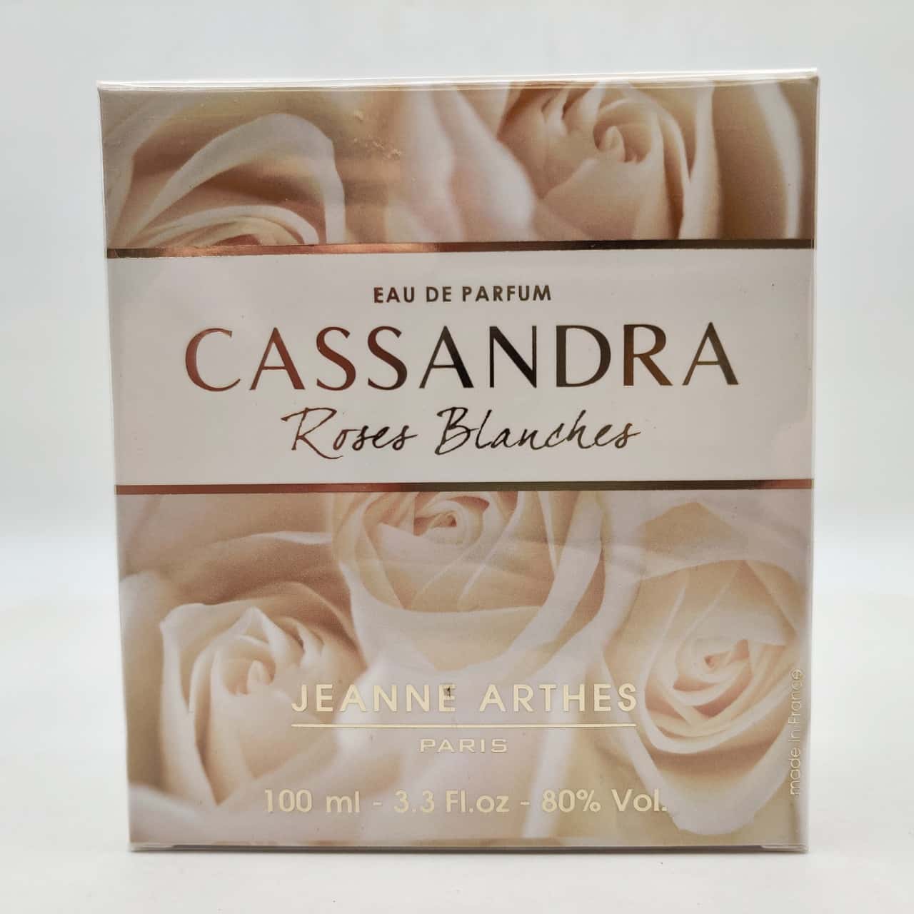 Eau de Parfum Cassandra Roses Blanches By Jeanne Arthes Paris 100ml(s)