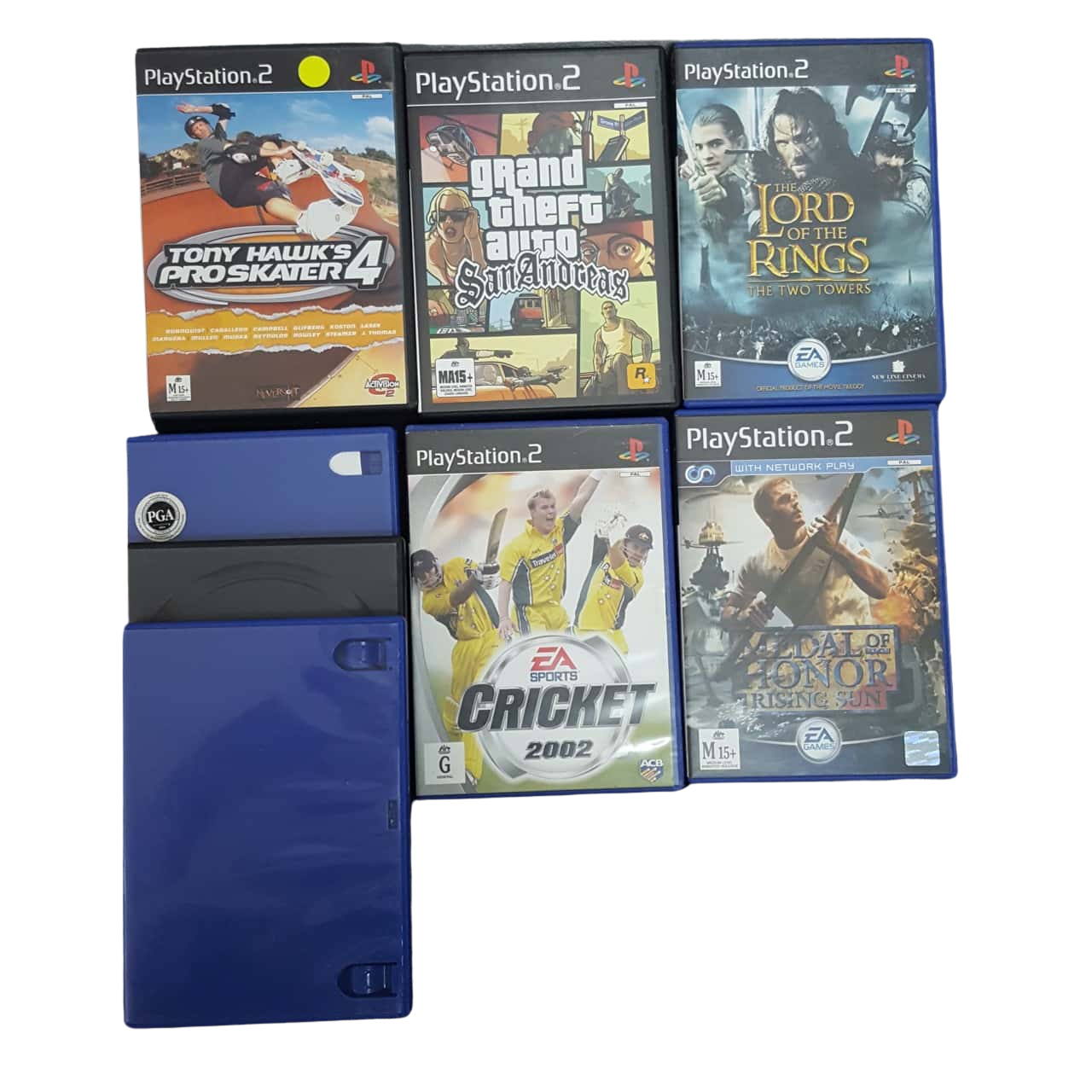 Playstation 2 games (8 Units)(s)
