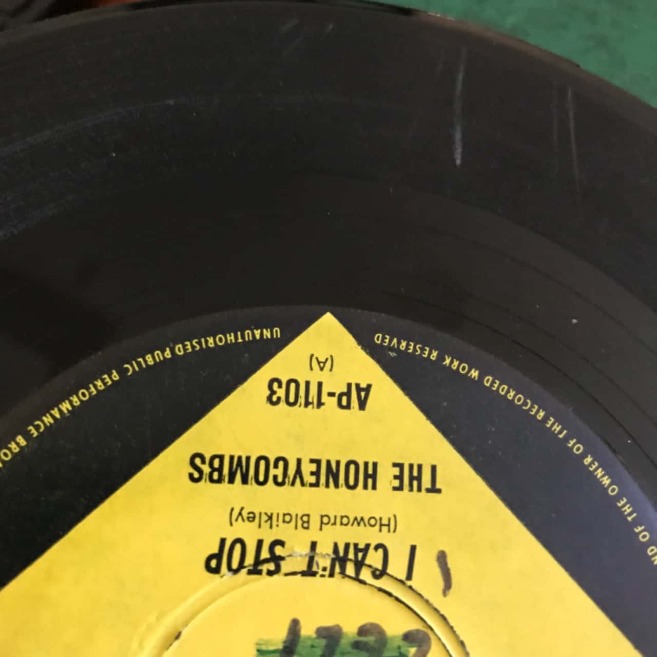 RARE 7” Vinyl The Honeycombs I Can’t Stop / How The Mighty Have Fallen ...