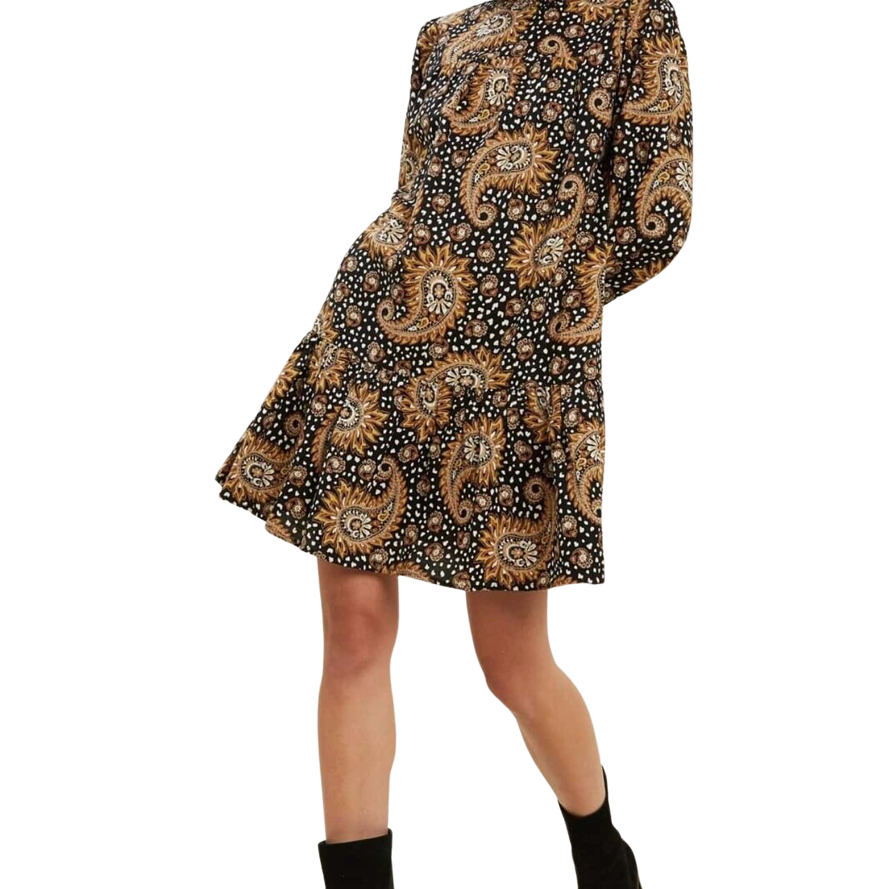 Seed Heritage Womens Size 8 Long Sleeve Paisley Dress(s) - Used As New ...