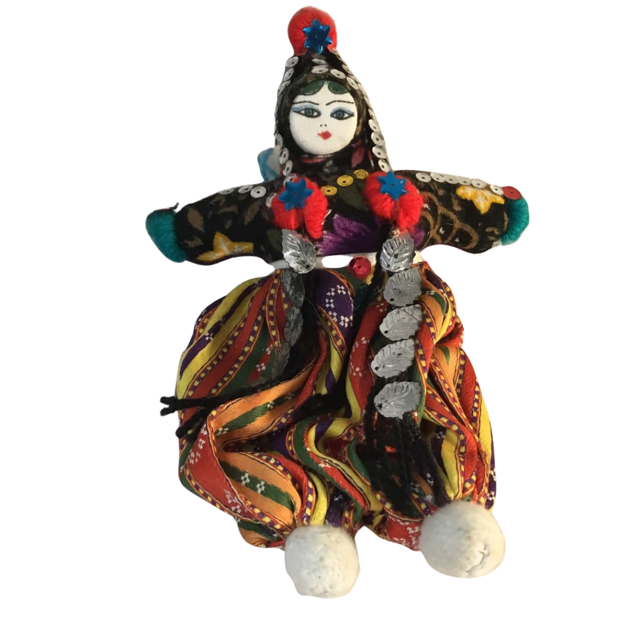 Vintage Turkish Cloth Doll Approx 22cm long